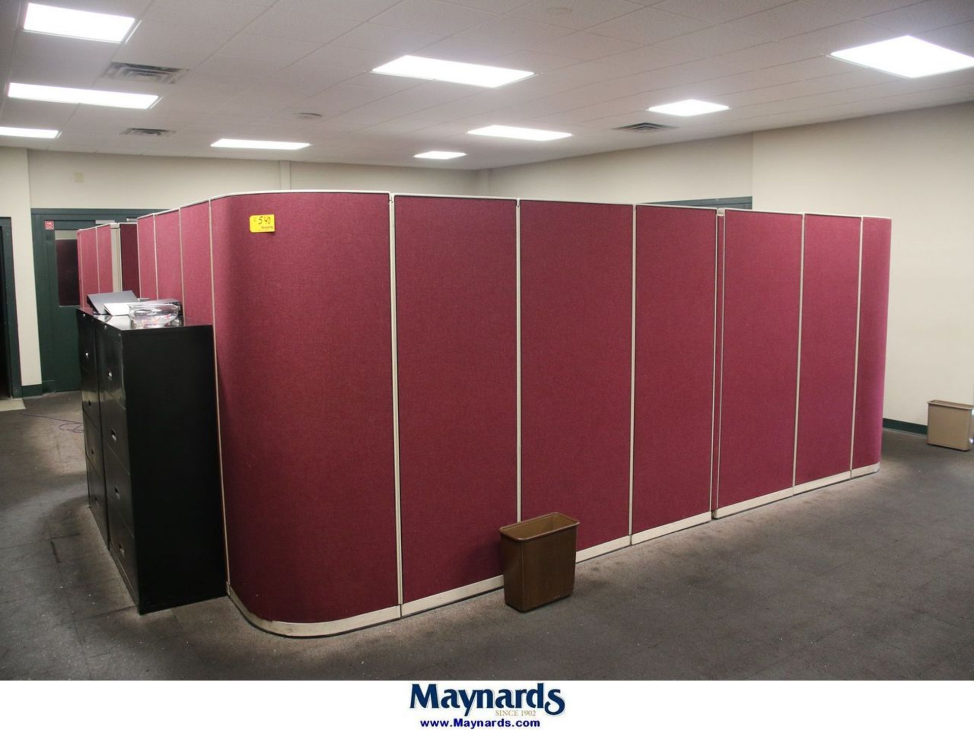 { Group of lots: 539, 540, 541 } Area of Contents Includes Cubicles ...