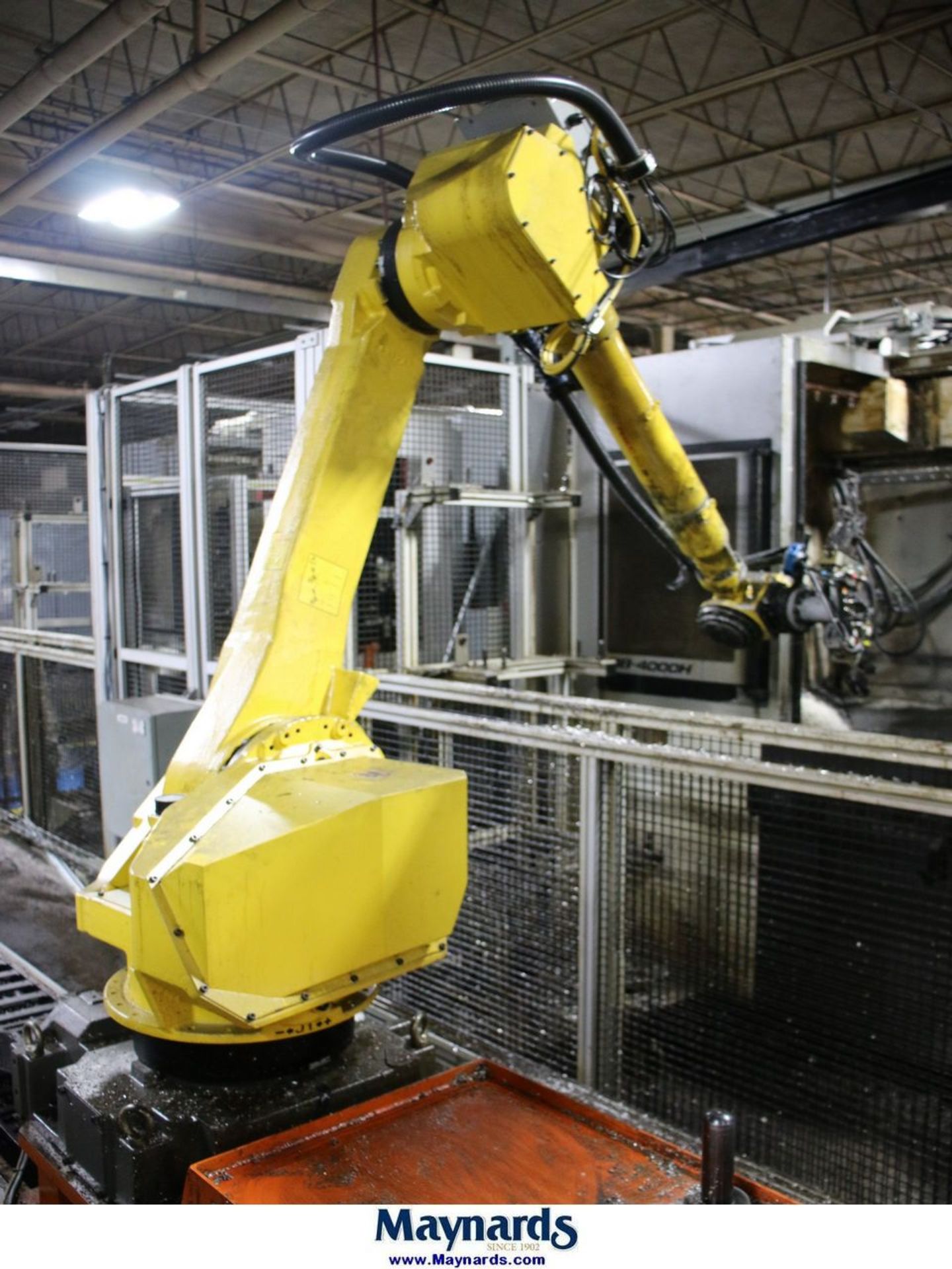 { Choice of lots: 67 } 2019 Fanuc M-710iC 45M Robot with Gudel TMF-2 ...