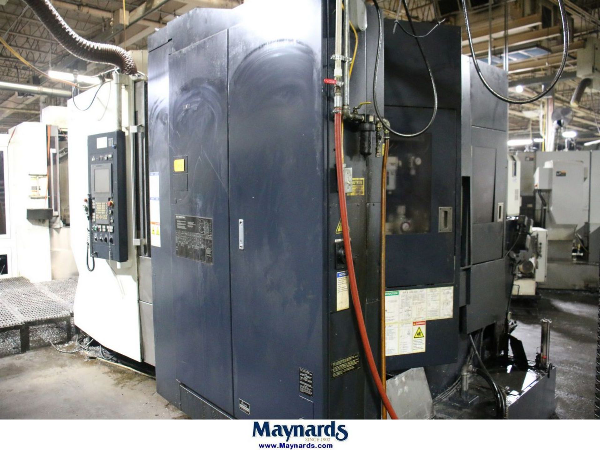 Makino a61nx 4-Axis CNC Horizontal Machining Center 19.7" x 19.7 ...