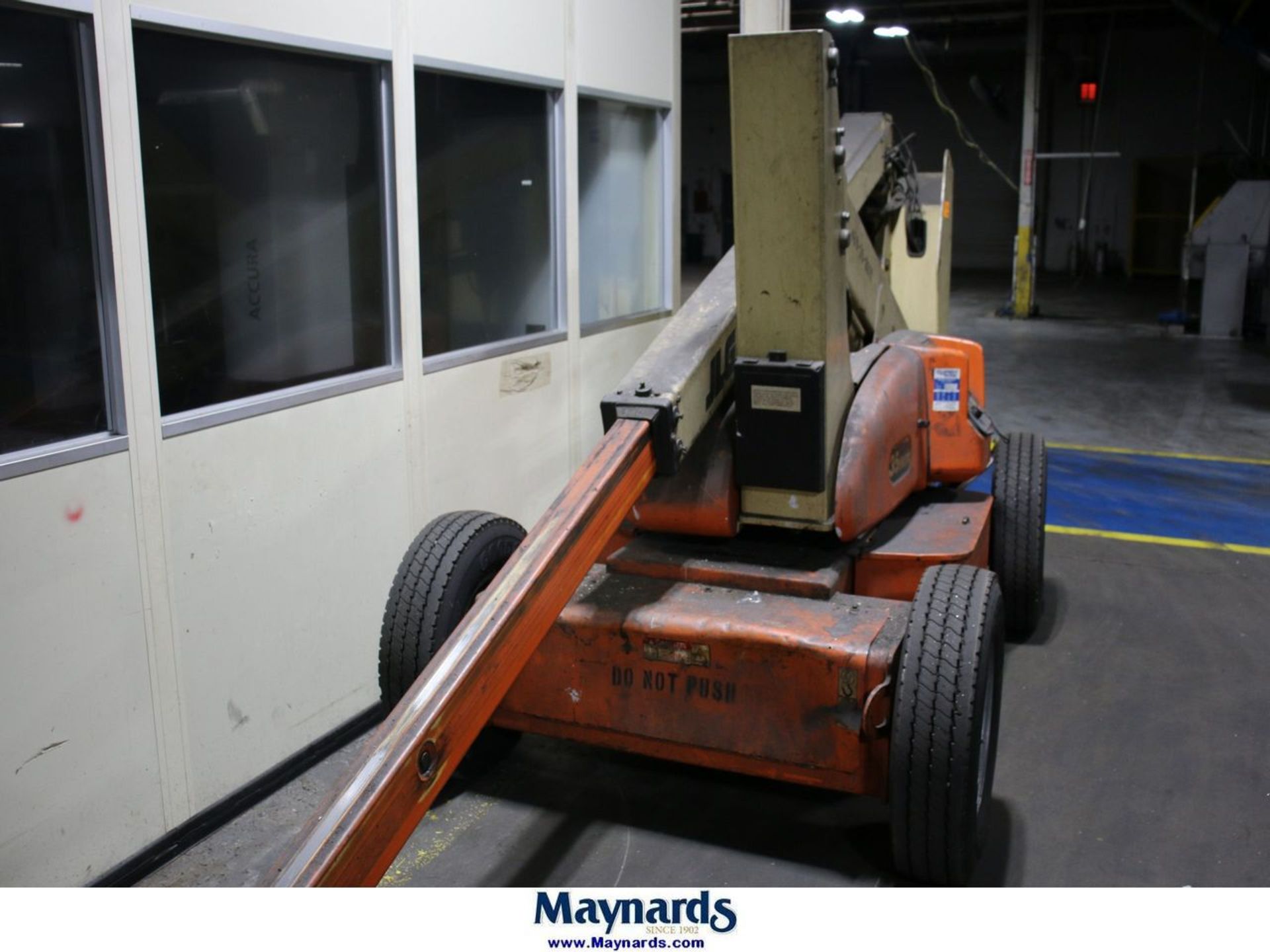 JLG Model 35E Electric Boom Lift Air Tires, 500lb Capacity, 35ft Height ...