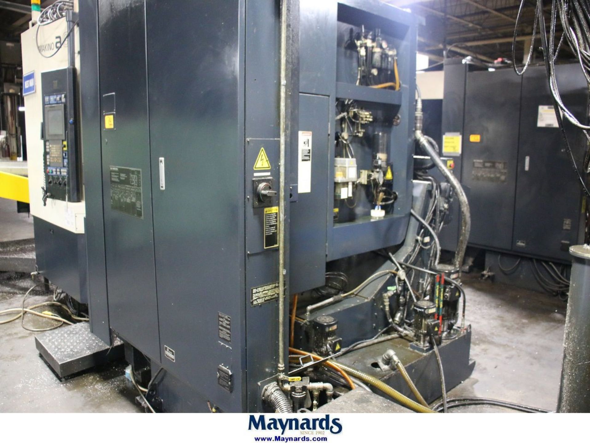 Makino a61 4-Axis CNC Horizontal Machining Center 19.7" x 19.7" Pallet ...