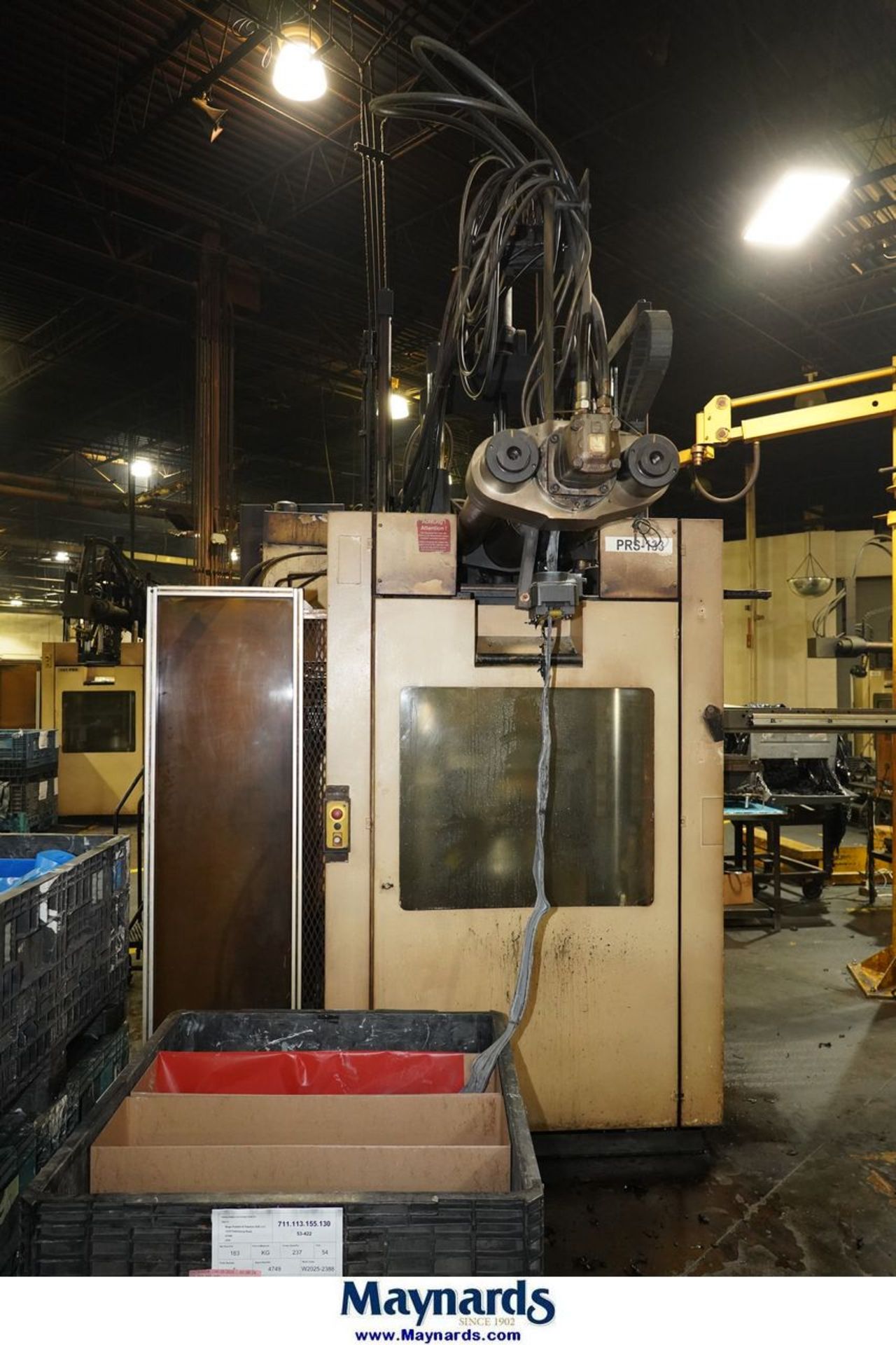Desma 968.400 ZO B750 500 Ton Vertical Rubber Injection Molding Machine ...