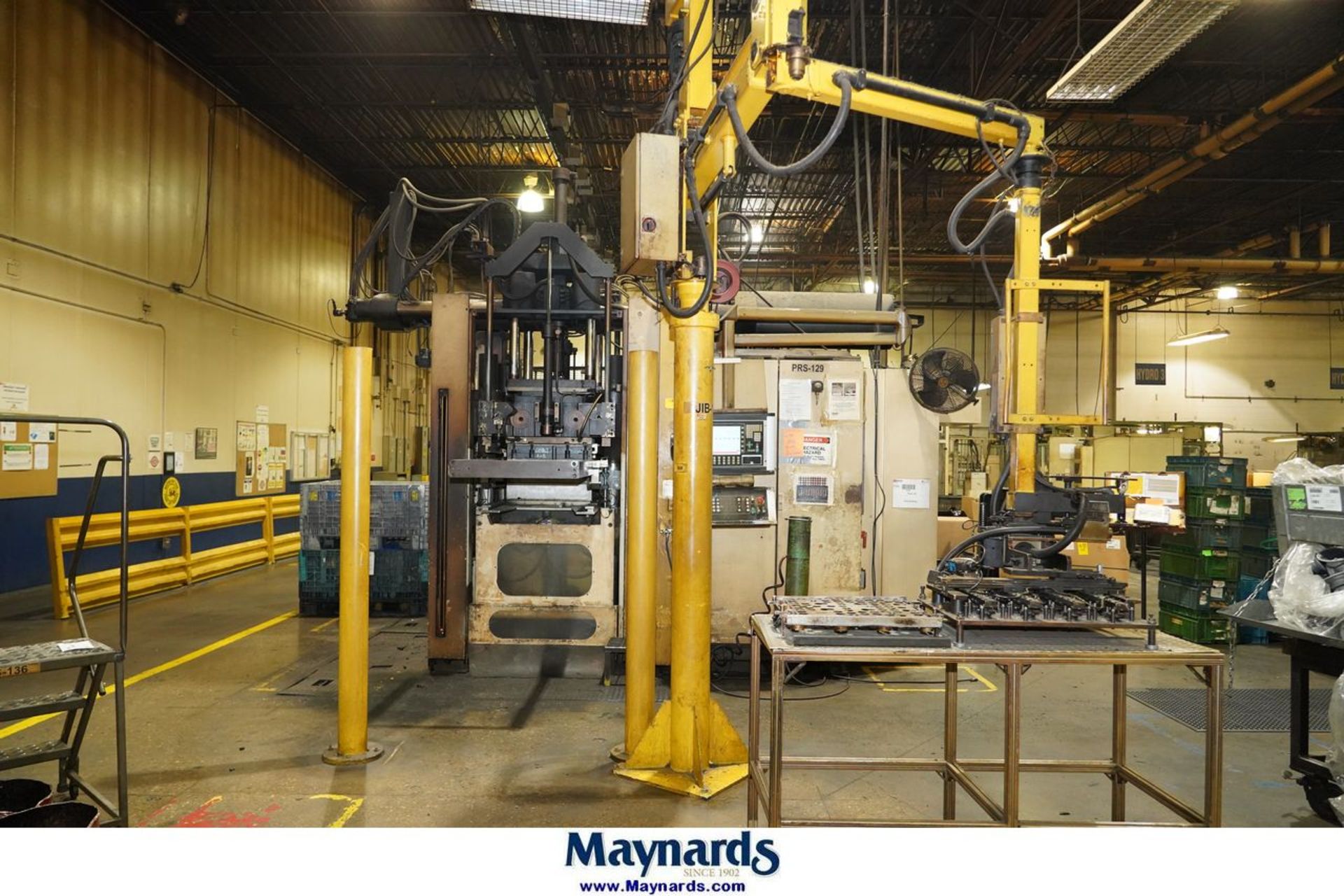 2002 Desma .400 ZO B750 500 Ton Vertical Rubber Injection Molding ...