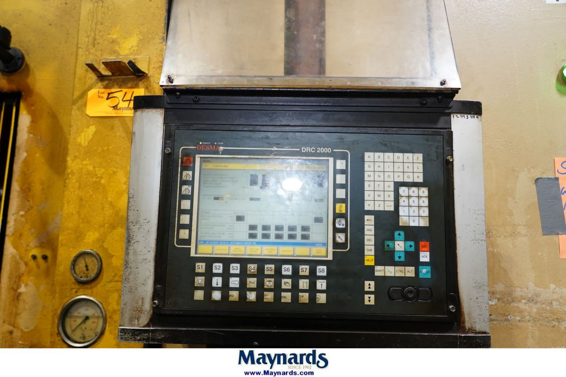 2004 Desma 968.400 ZO B750 500 Ton Vertical Rubber Injection Molding ...