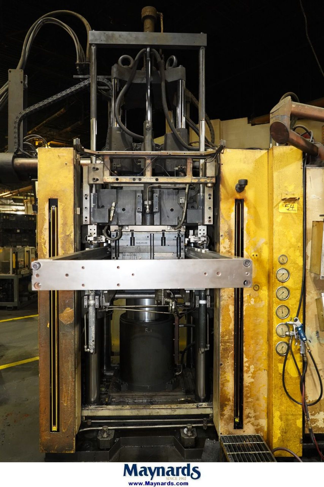 2004 Desma 968.400 ZO B750 500 Ton Vertical Rubber Injection Molding ...