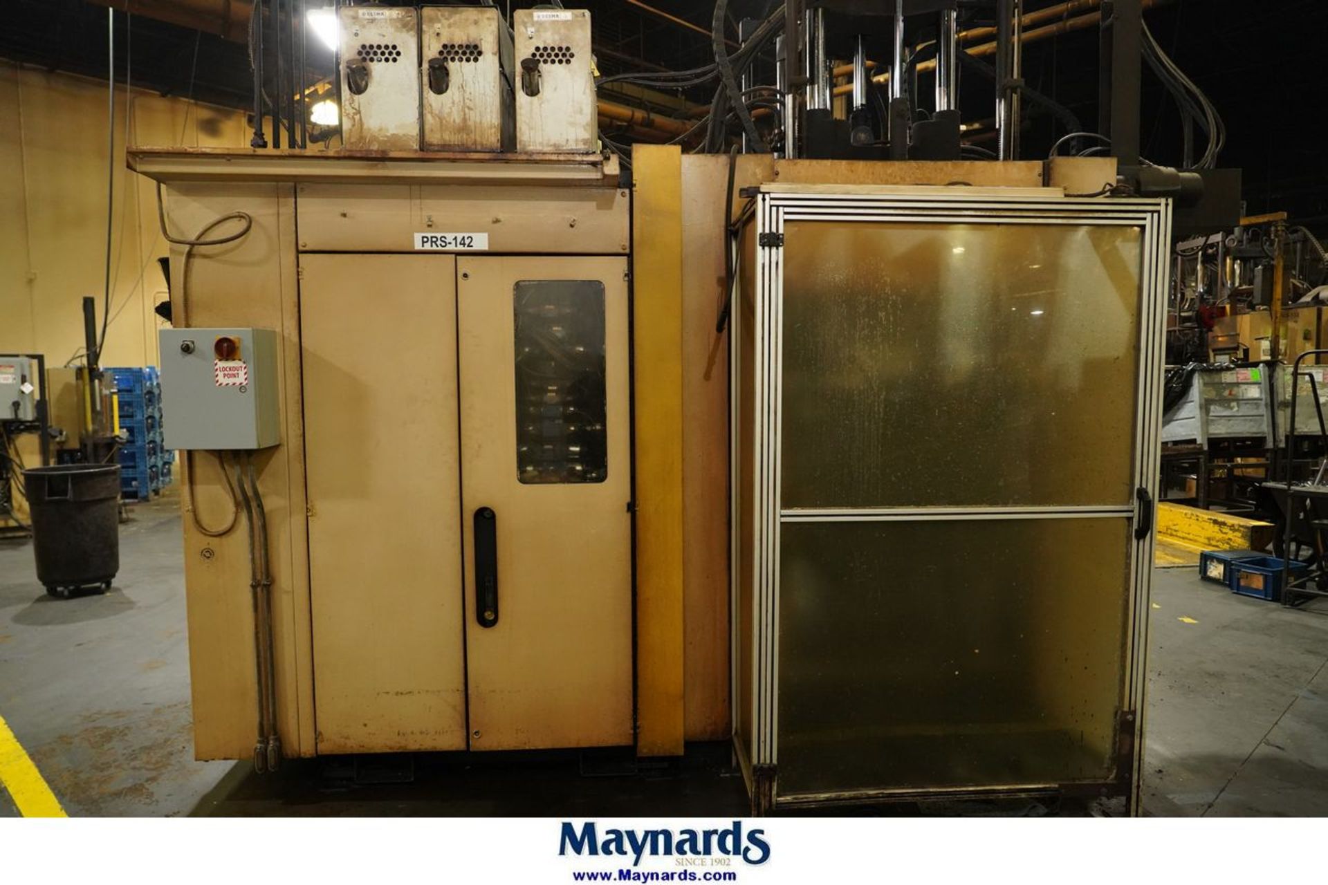2004 Desma 968.400 ZO B750 500 Ton Vertical Rubber Injection Molding ...