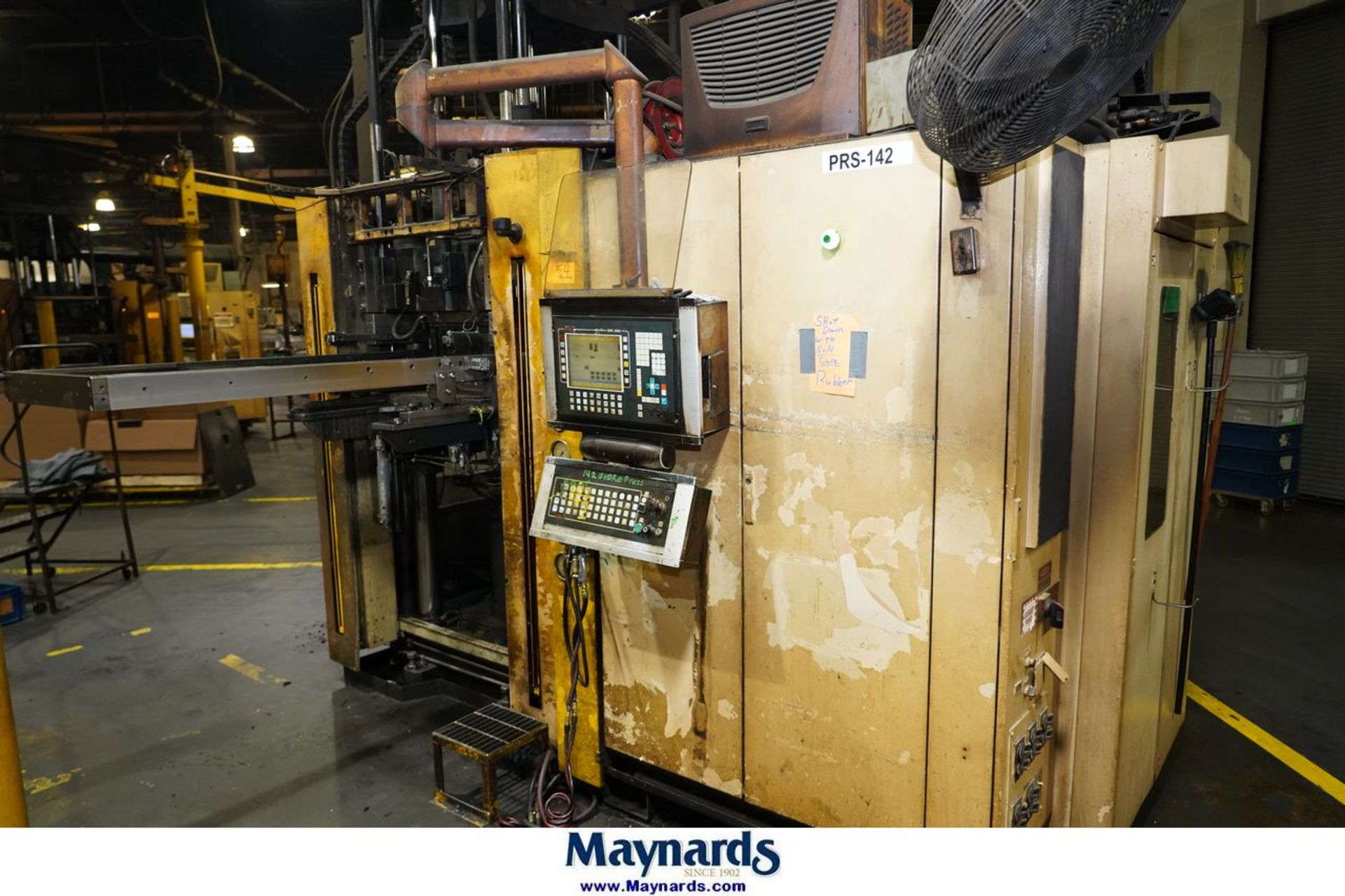 2004 Desma 968.400 ZO B750 500 Ton Vertical Rubber Injection Molding ...