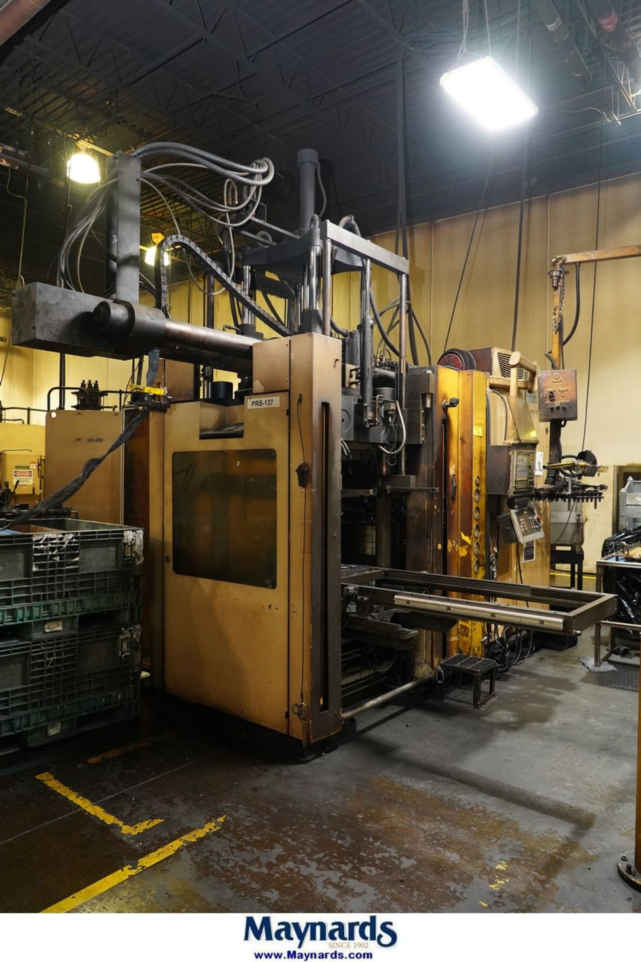 2003 Desma 968.400 ZO B750 500 Ton Vertical Rubber Injection Molding ...