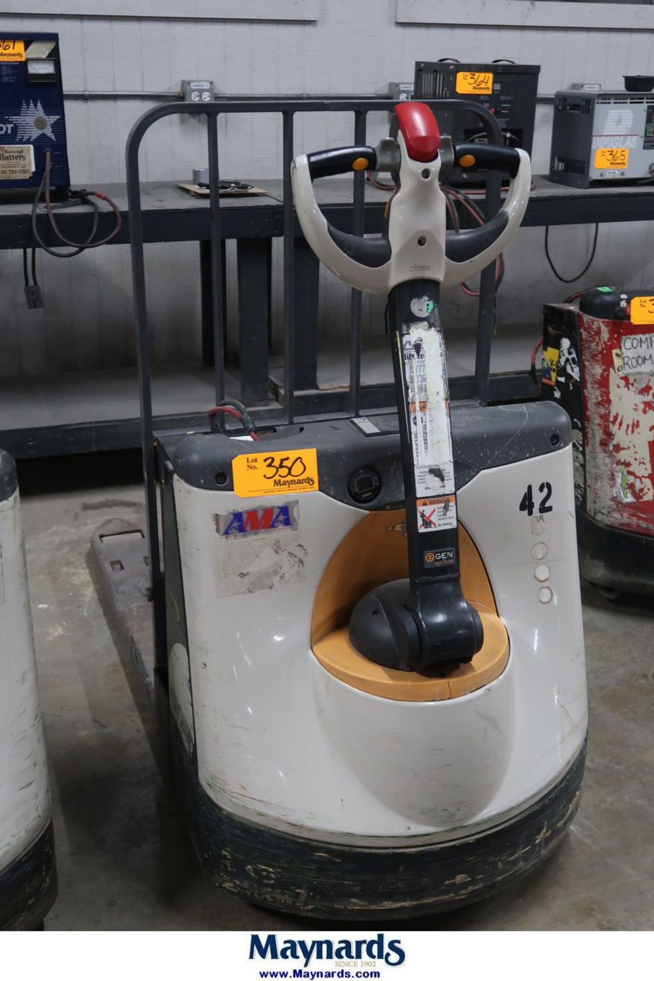 Crown WP3045-45 24V Electric Walk-Behind Pallet Jack Crown WP3045-45 ...