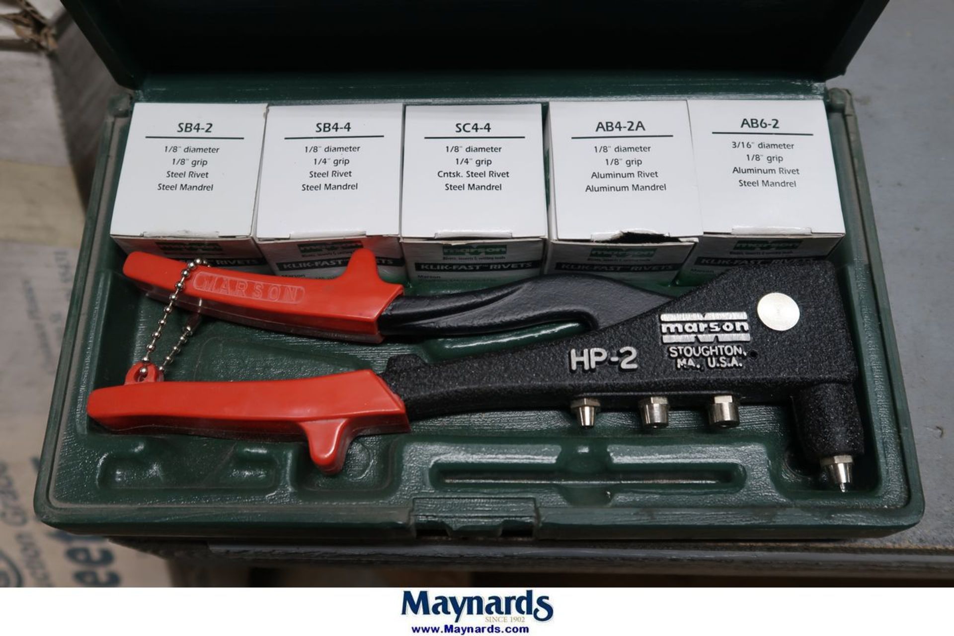 { Group of lots: 22, 23, 24, 25, 26 } Rivet Tools Rivet Tools to ...