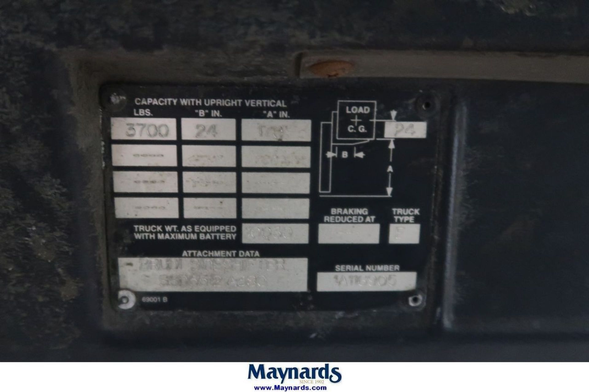 Crown 40FCTT-170 36/48V Electric Fork Lift Crown 40FCTT-170 36/48V ...
