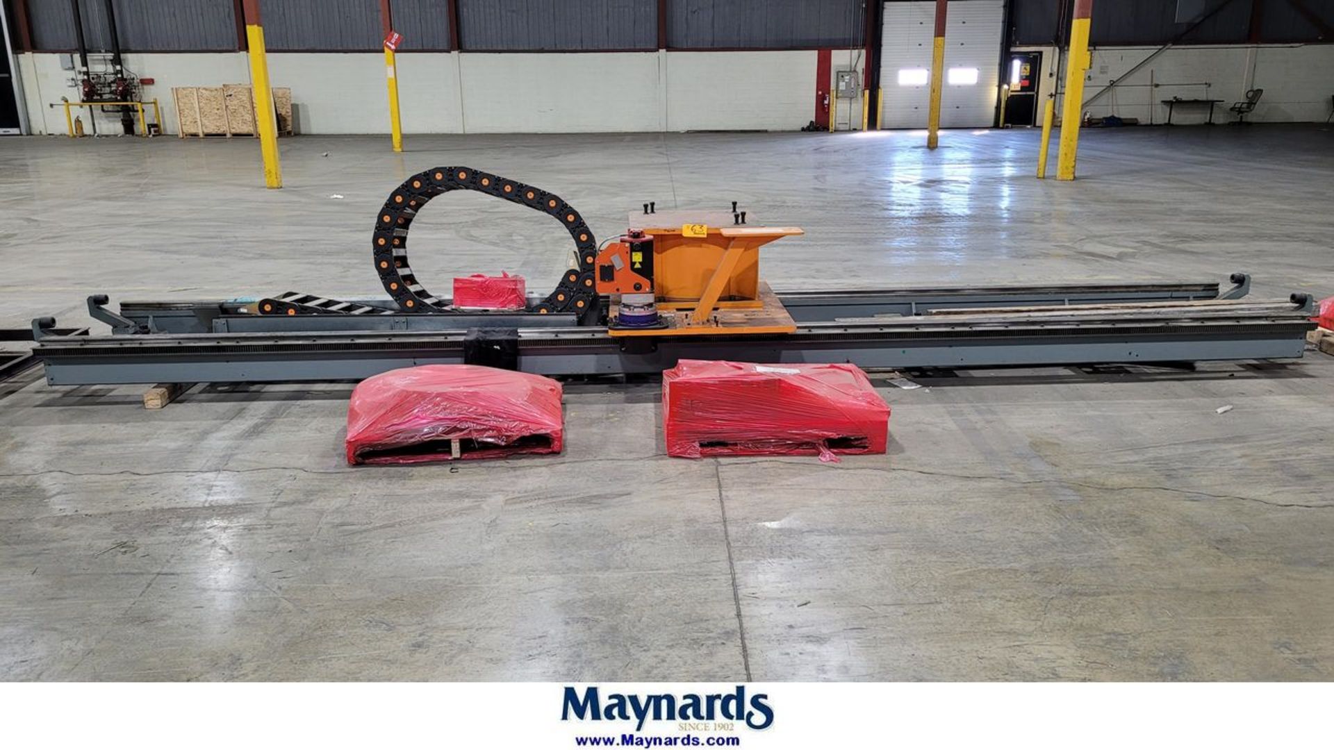 Tool Shuttle Includes Riser for Robot and Track