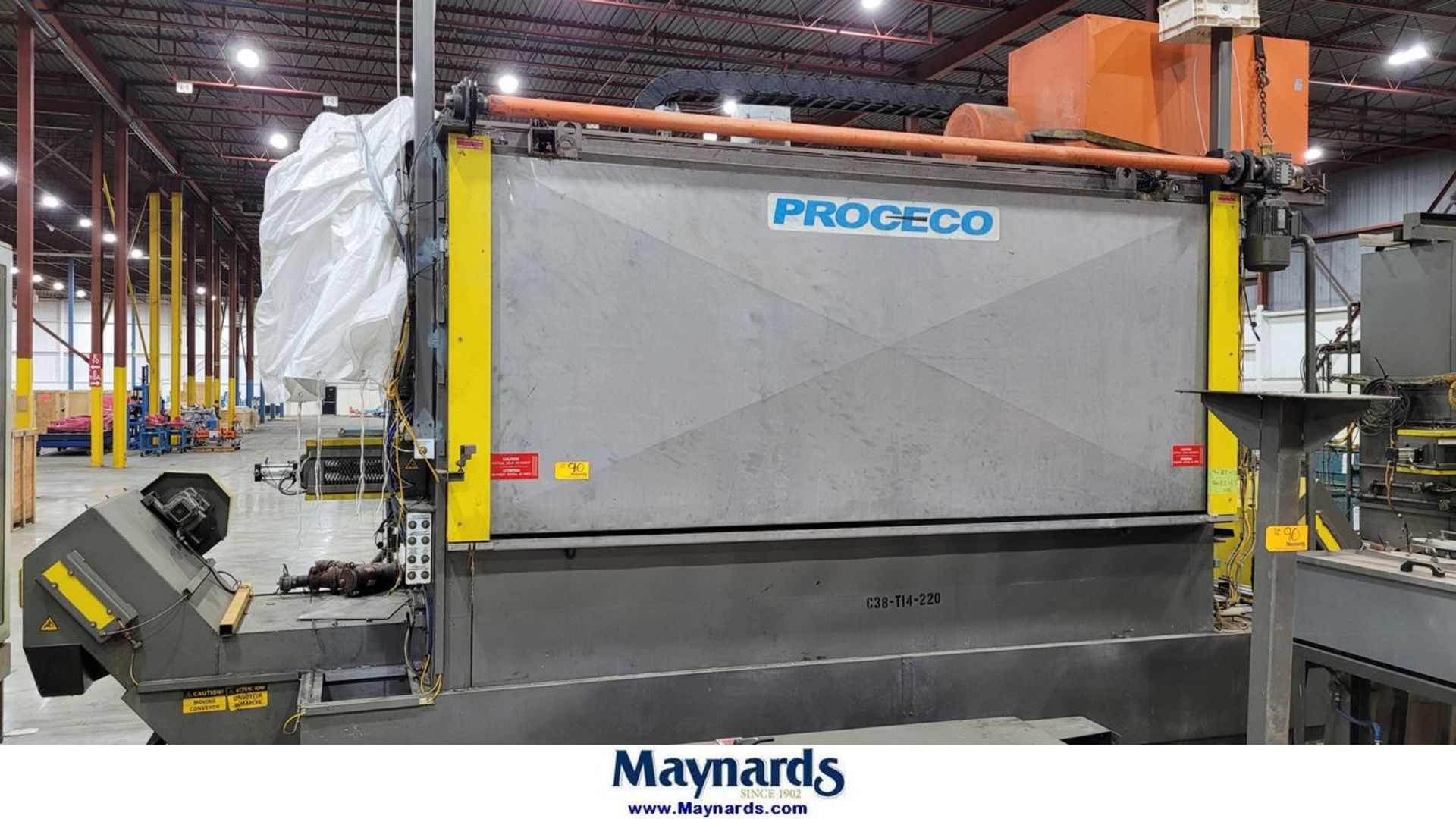 { Choice of lots: 90, 91 } Proceco Industrial Washer ST070/220 ...