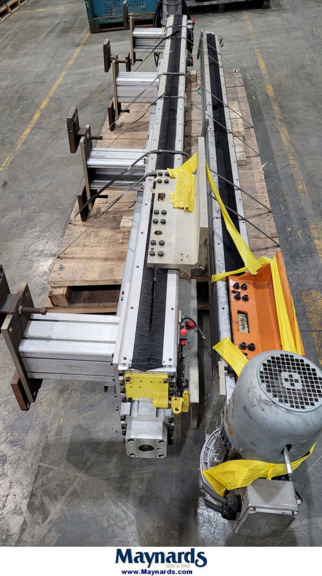 2 motorized tooling shuttles