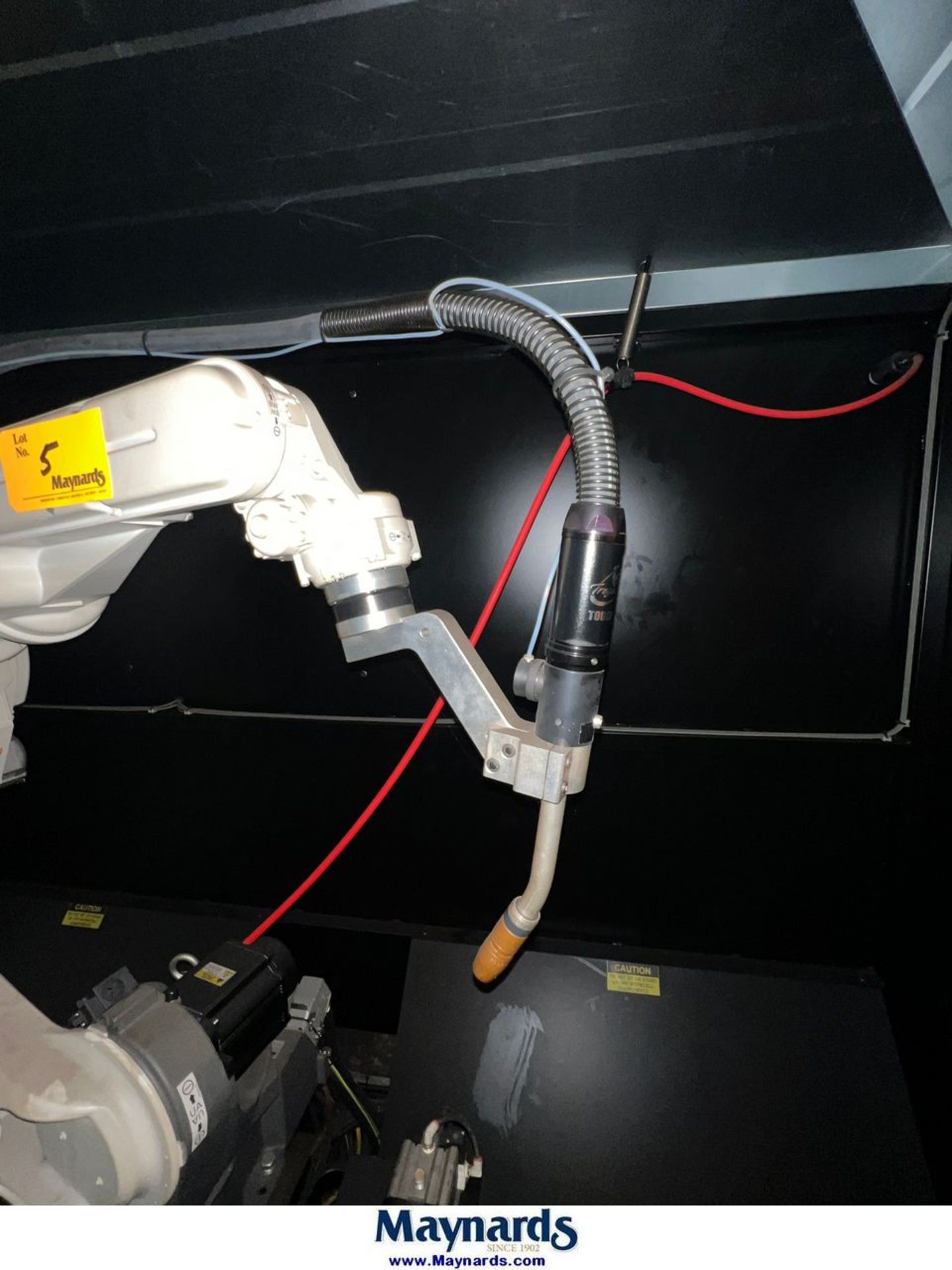 2019 MILLER PERFORM ARC ROBOTIC WELDING SYSTEM WITH SERVO DRIVEN ...