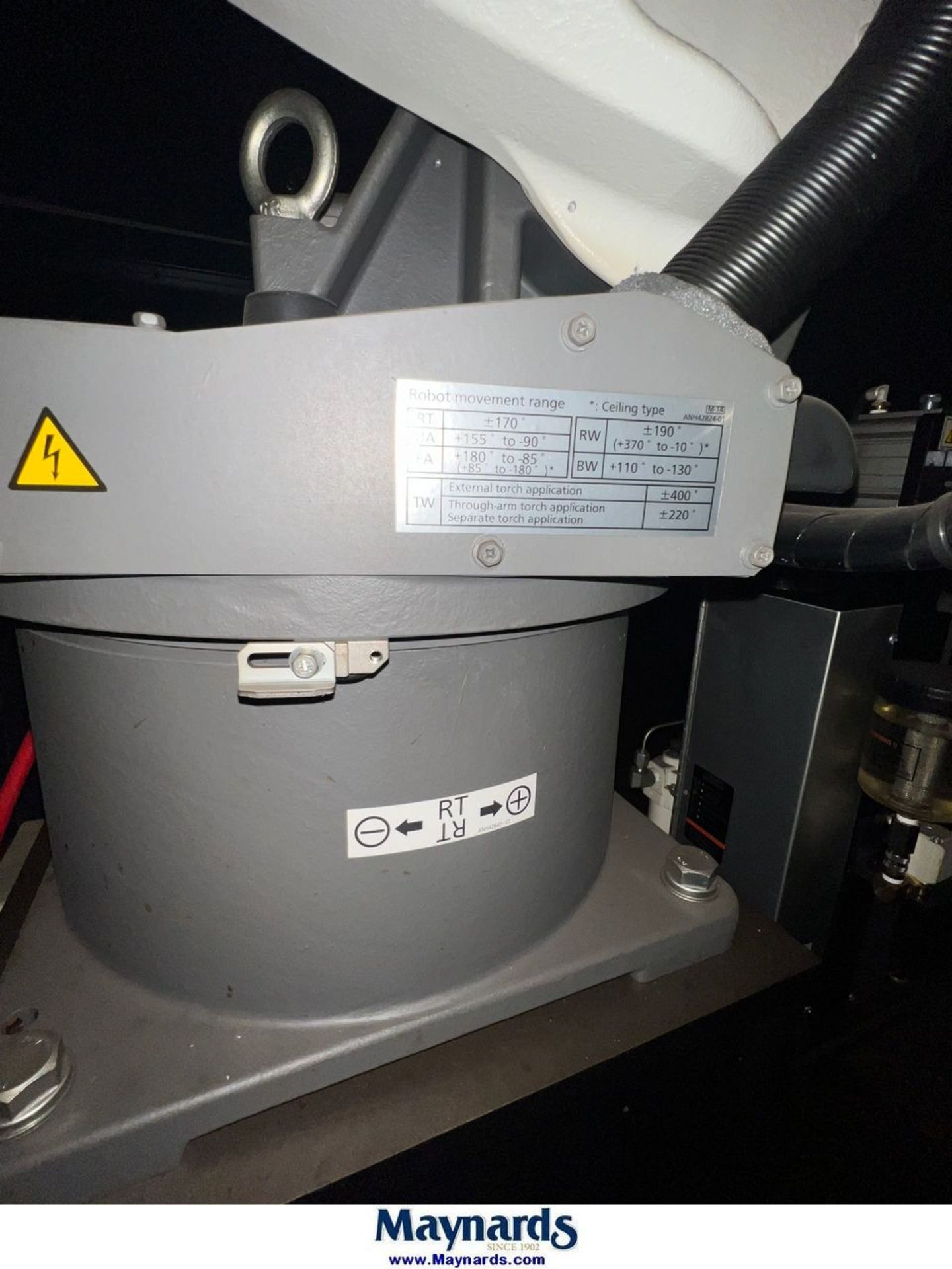 2019 MILLER PERFORM ARC ROBOTIC WELDING SYSTEM WITH SERVO DRIVEN ...