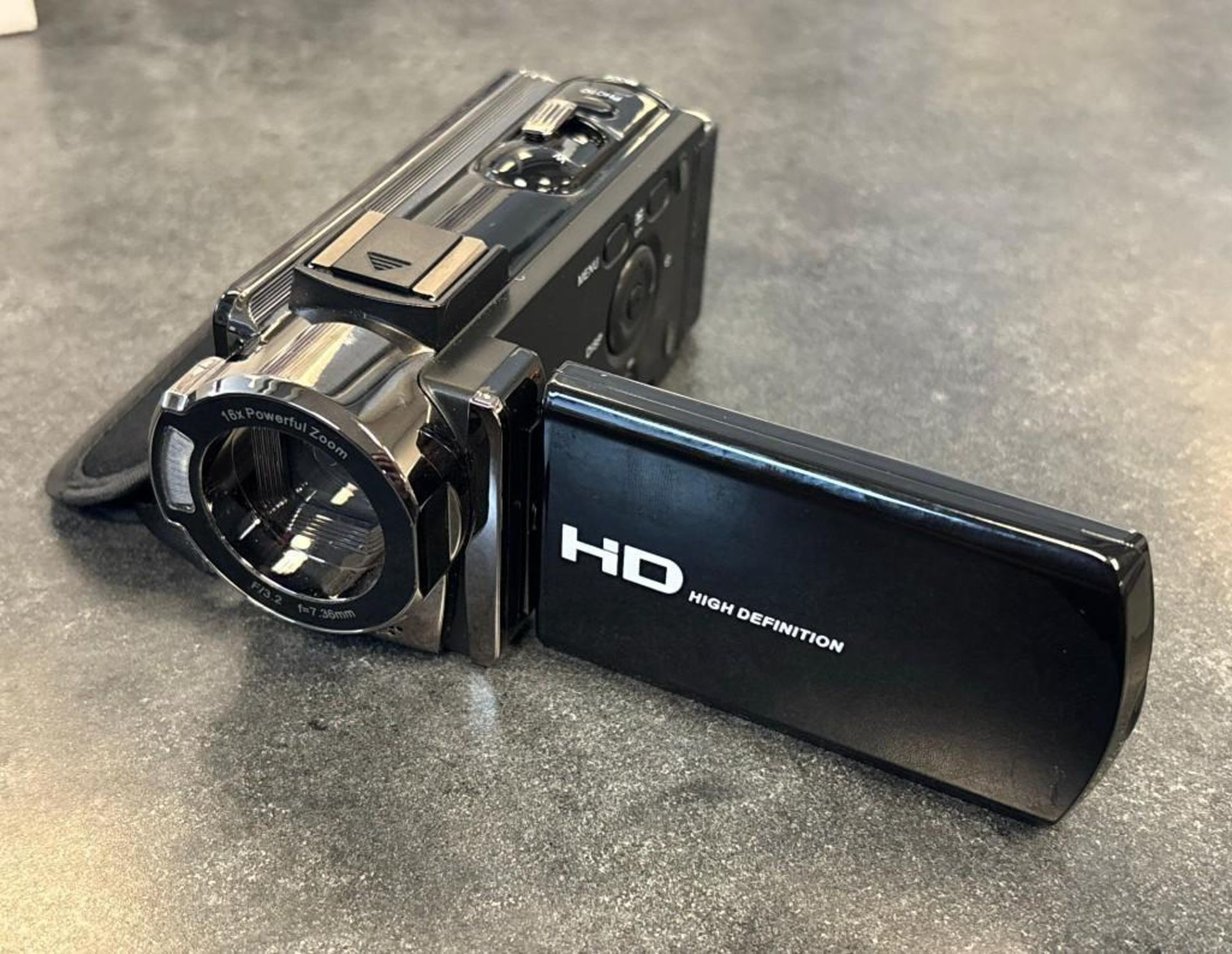 16x Powerful Zoom, Full HD 1080P, Charger, Battery, Carrying Case, Know ...