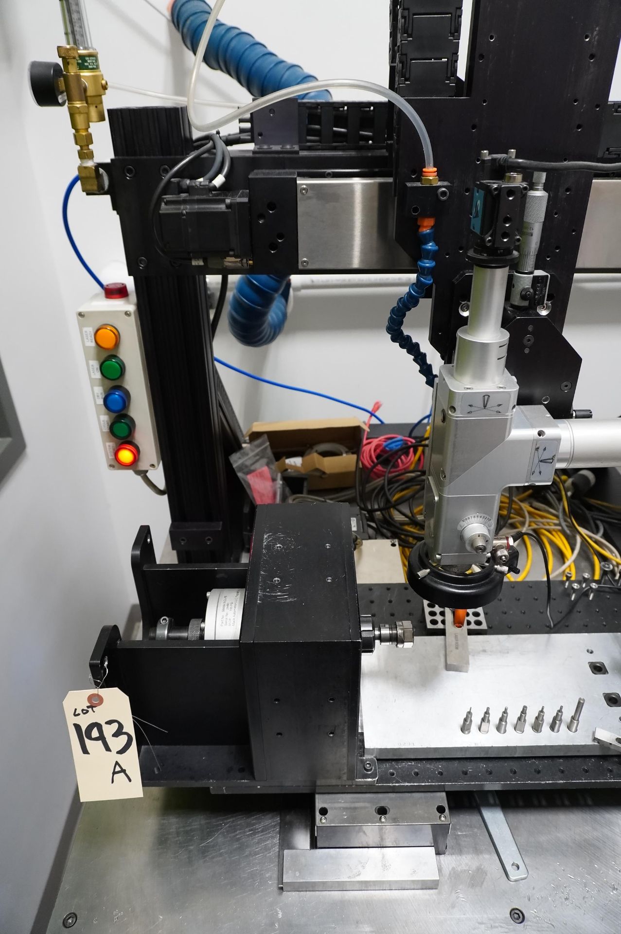 LASER MECH LASER TUBE WELDING STATION WITH CNC COMPUTER WITH VOYTEK ...