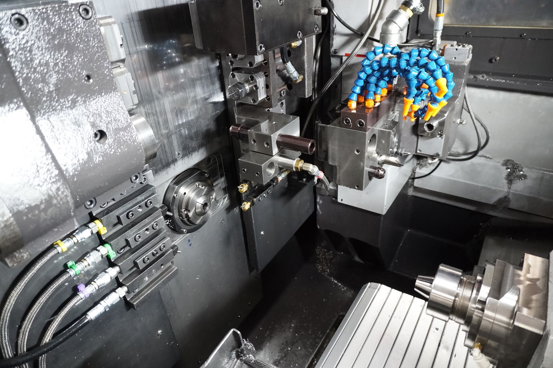 2012 TSUGAMI SS20 8-AXIS CNC SWISS LATHE, S/N 620, FANUC SERIES 32iB ...