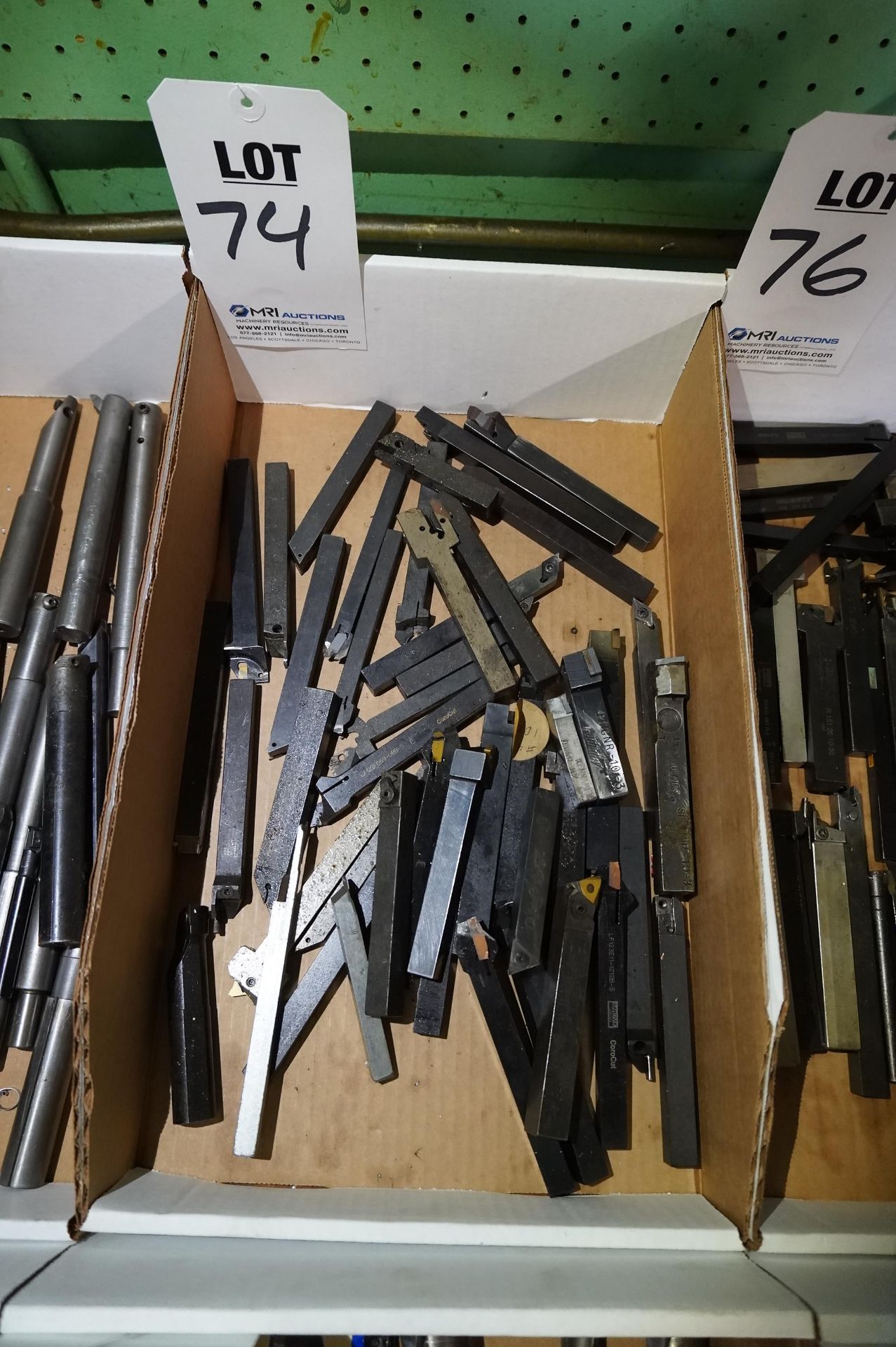 MISC. INDEXABLE TURNING STICK TOOLING FOR SWISS, KENNAMETAL
