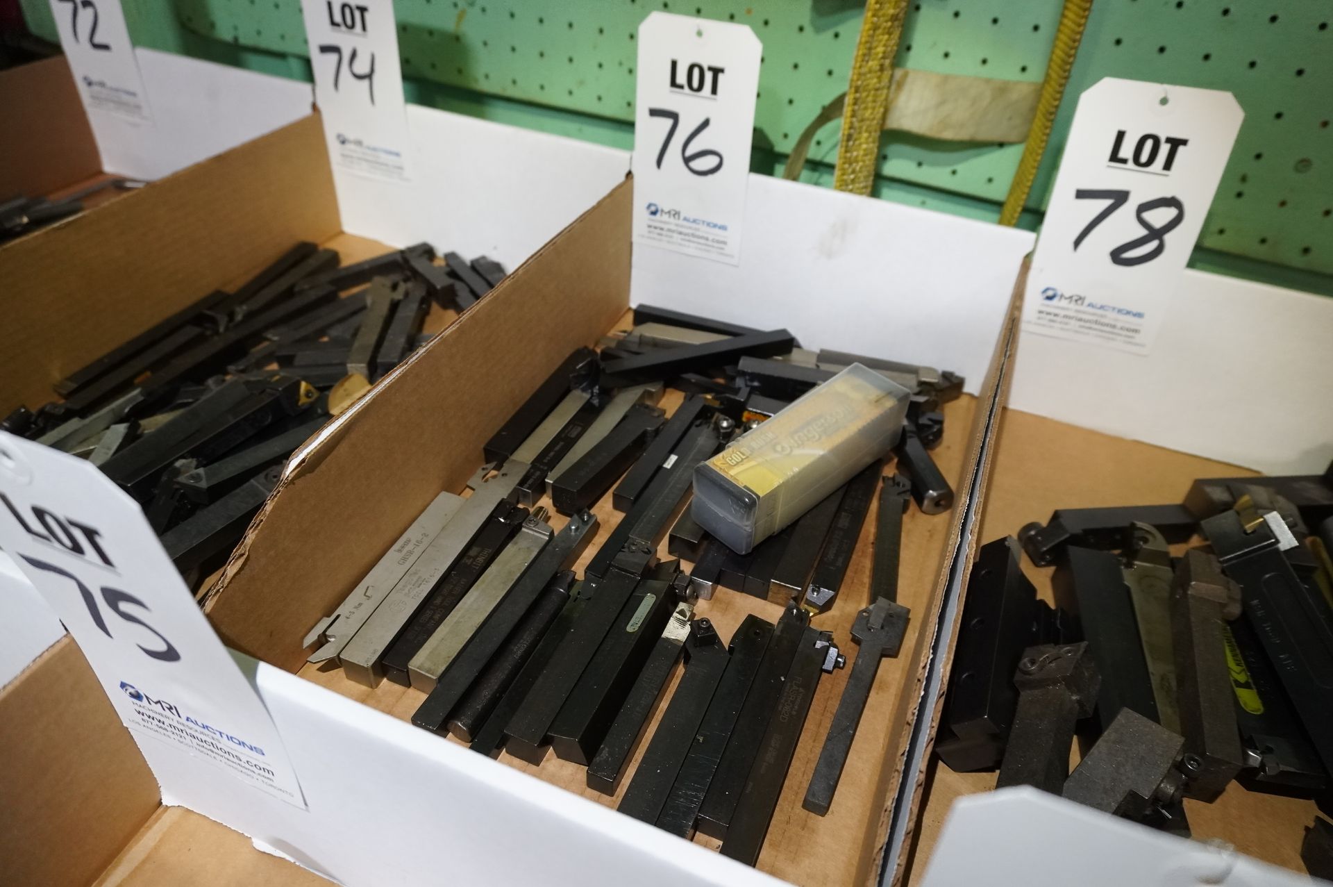 MISC. INDEXABLE TURNING STICK TOOLING FOR SWISS, KENNAMETAL, SANDVIK