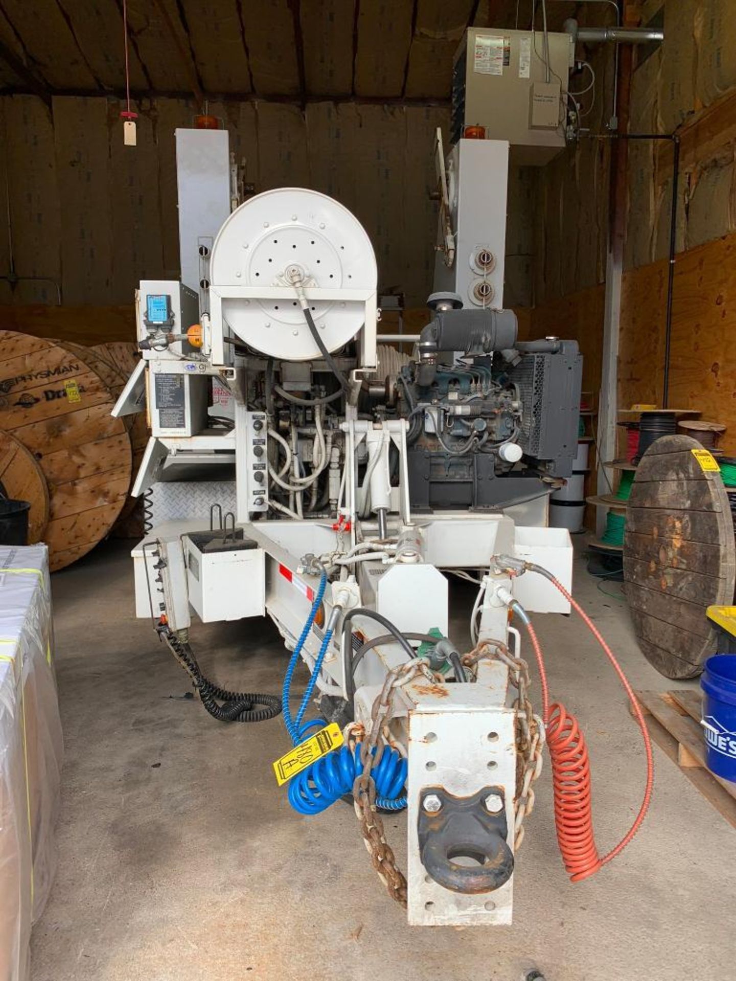 Altec Industries Inc. Reel Trailer, VIN 05077684319273, Diesel Engine ...