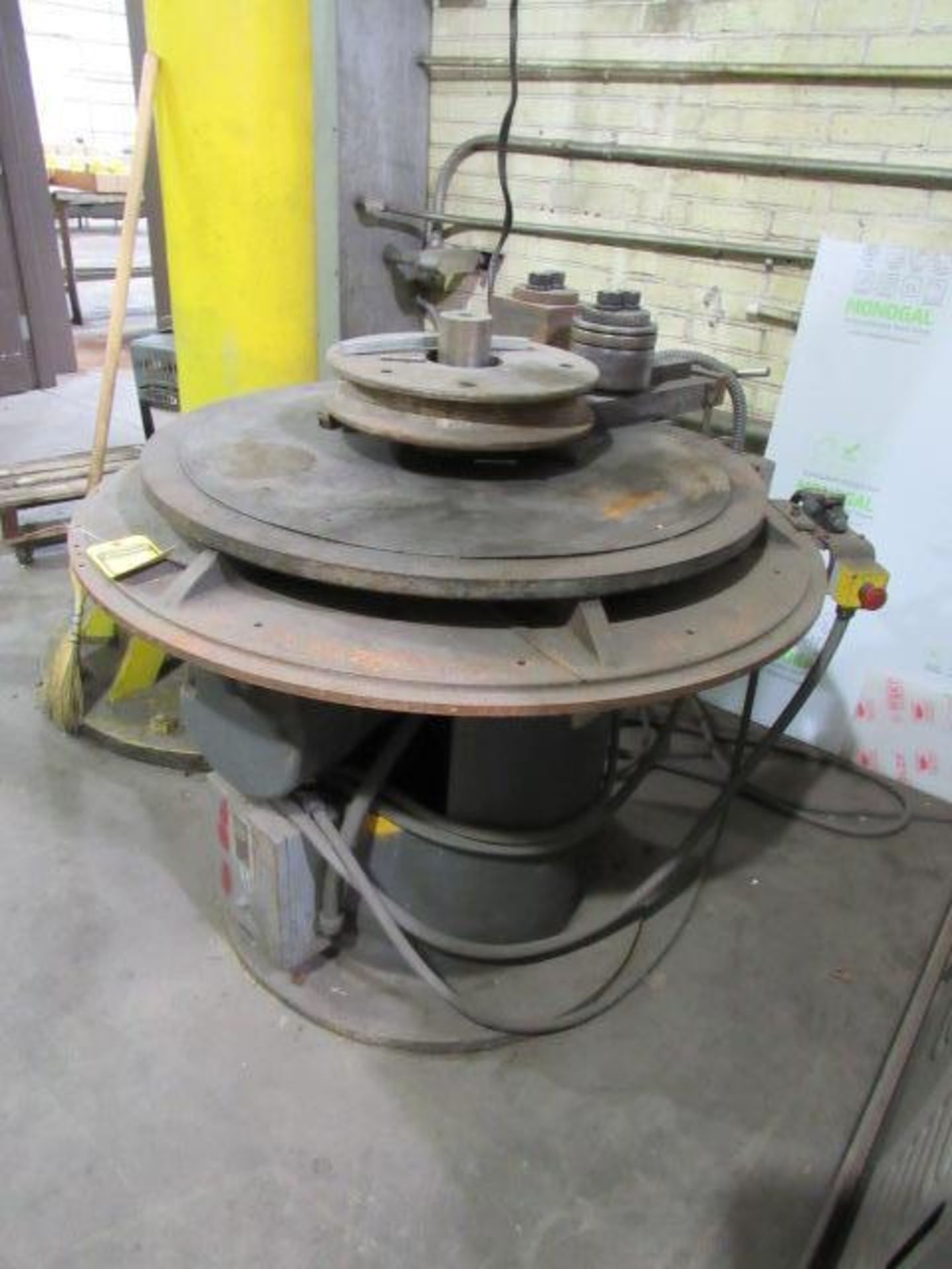 Pedrick Model A-7 Motorized Rotary Bender w/ PB Control, S/N 9399