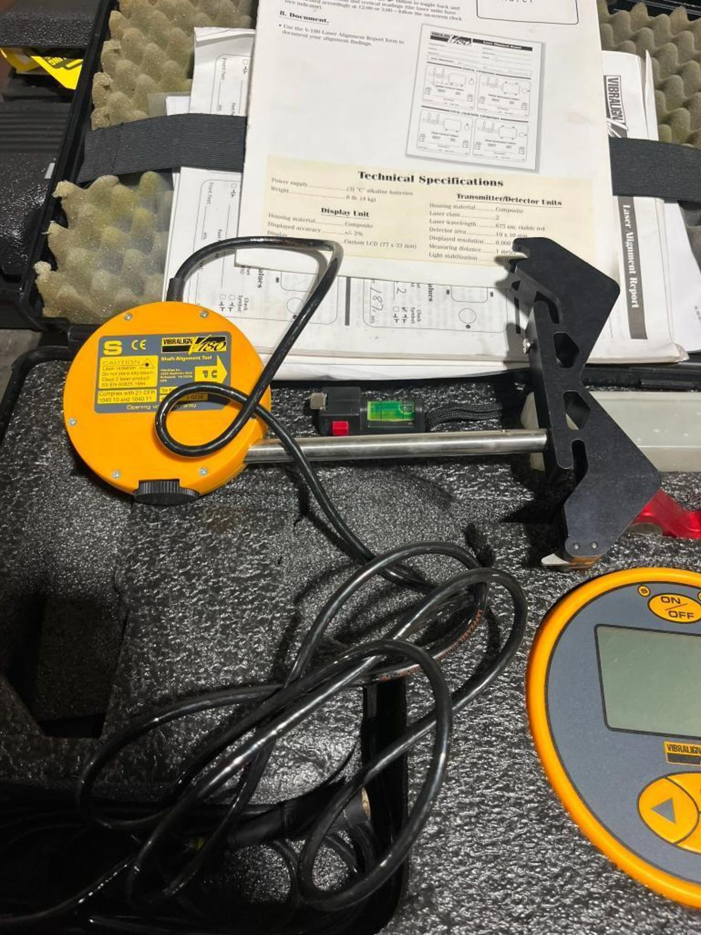 Vibralign V780 Laser Shaft Alignment Tool, S/N 100287