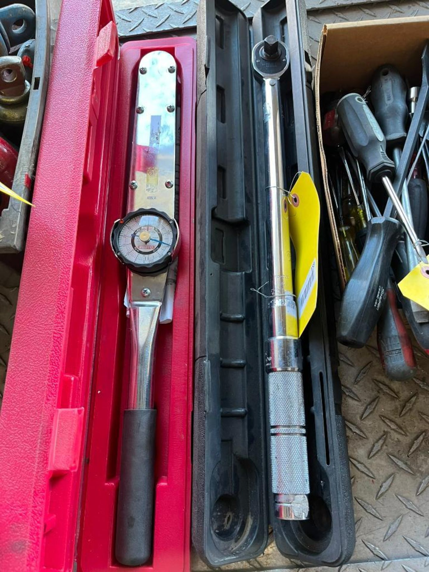 (2) Torque Wrenches; (1) Proto Dial Torque Wrench, Range 0-250 FT. LB ...