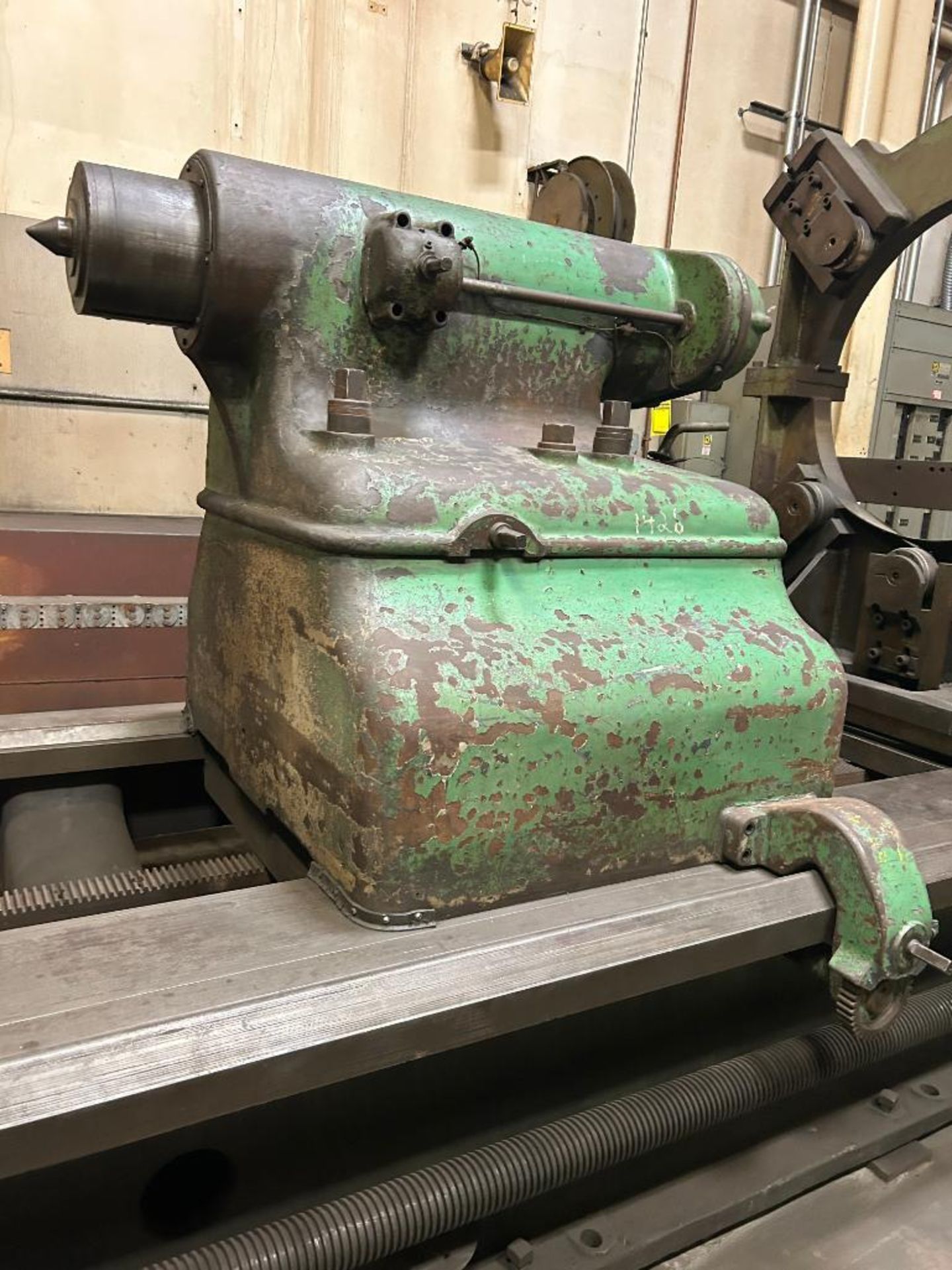 Wicks Horizontal Gap Bed Engine Lathe, Model 1426, Tailstock, Cross ...