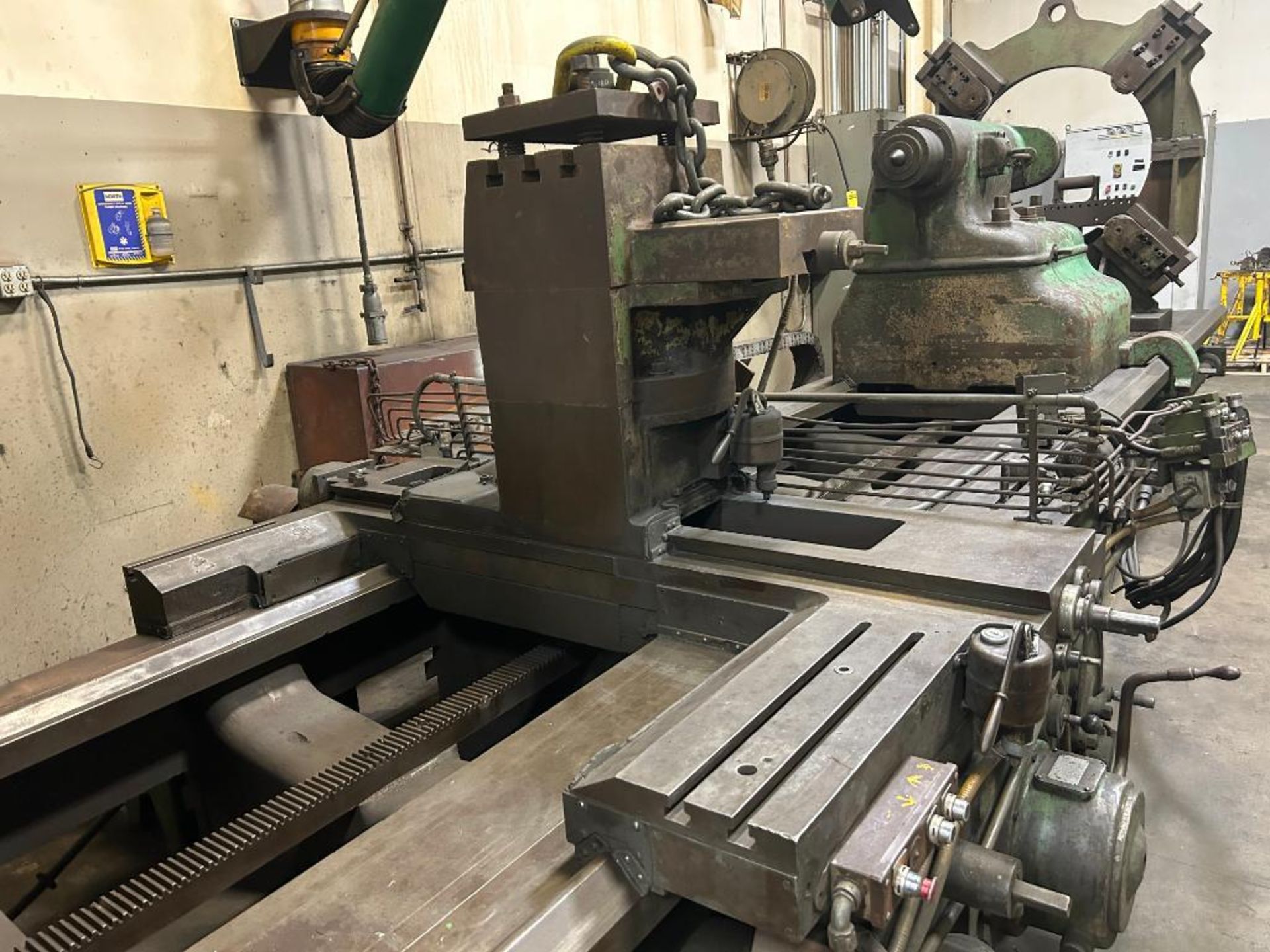 Wicks Horizontal Gap Bed Engine Lathe, Model 1426, Tailstock, Cross ...