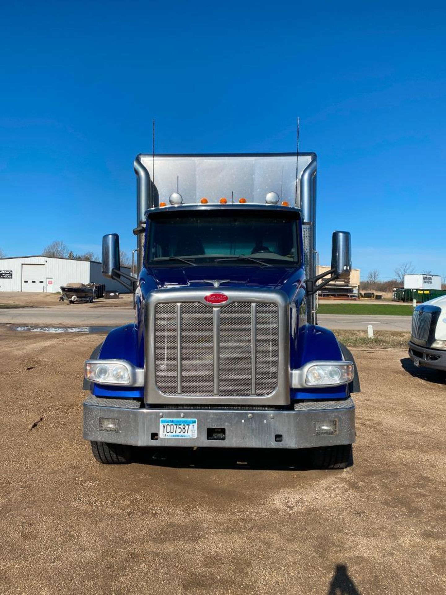 2014 Peterbilt 567 Truck Tractor w/ Curtainside Flatbed, VIN ...