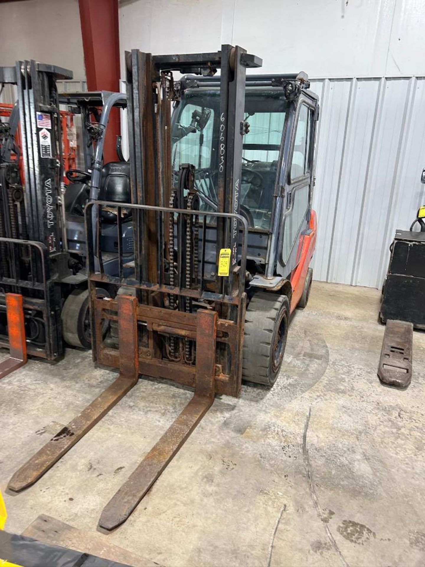 2017 Toyota 6,000-LB. Capacity Forklift, Model 8FGU30, S/N 68547, LPG ...
