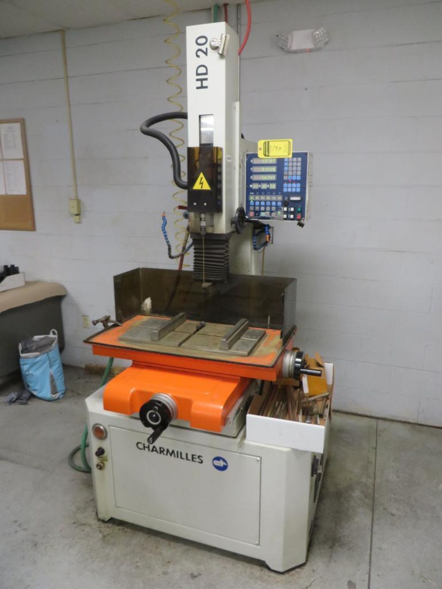 Charmilles Model HD-20 EDM Hole Drill, Travels: 13.78 X, 9.85 Y, 14 Z ...