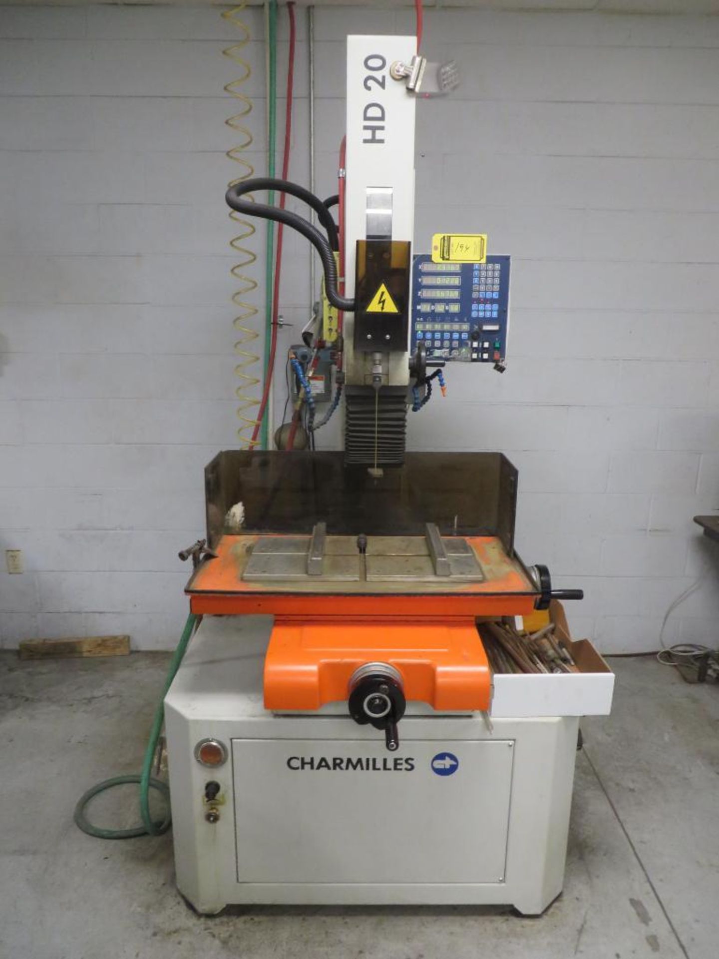 Charmilles Model HD-20 EDM Hole Drill, Travels: 13.78 X, 9.85 Y, 14 Z ...