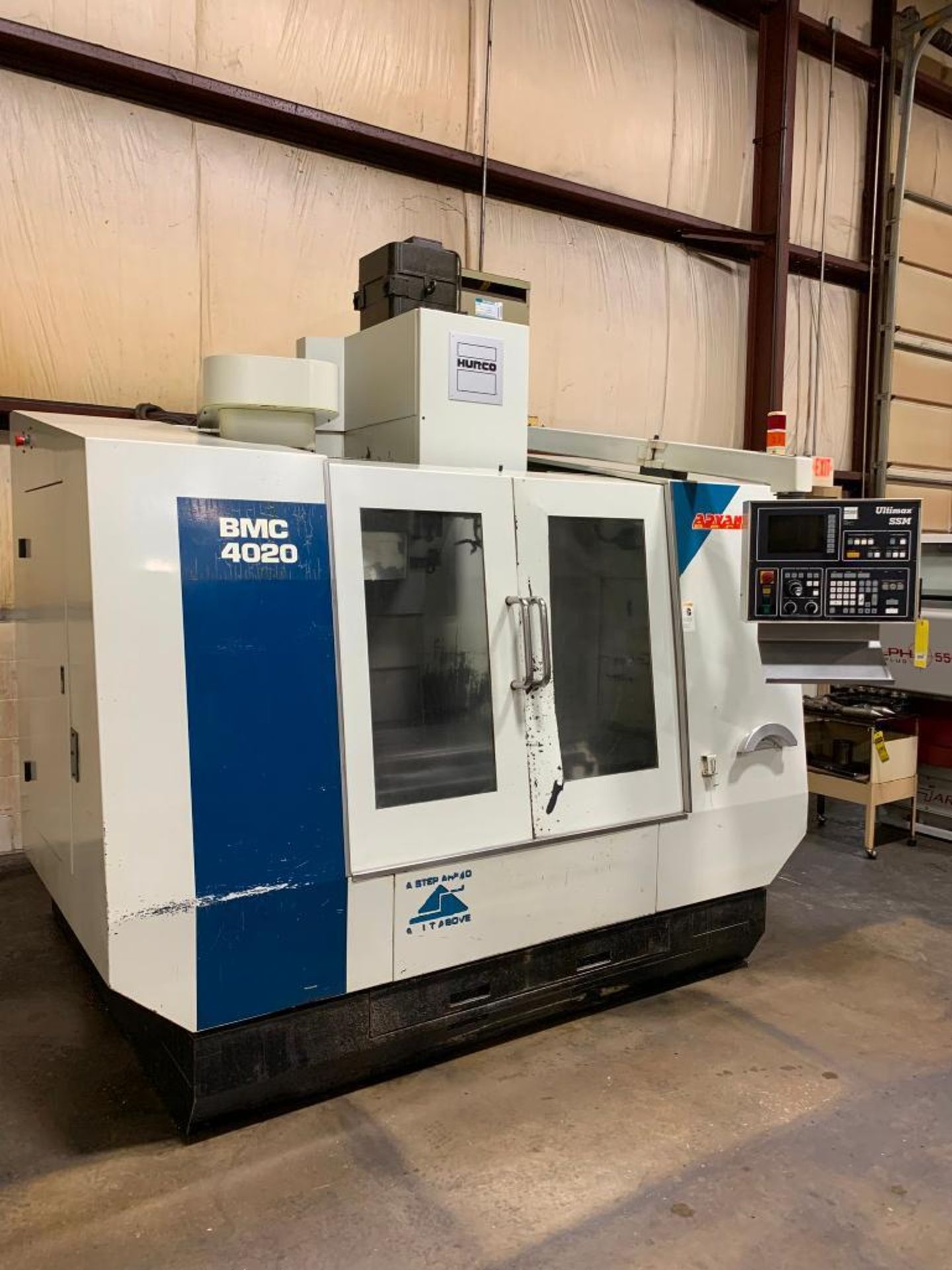 1999 Hurco BMC 4020 CNC Vertical Milling Machine, Model BMC4020/SSM, S ...
