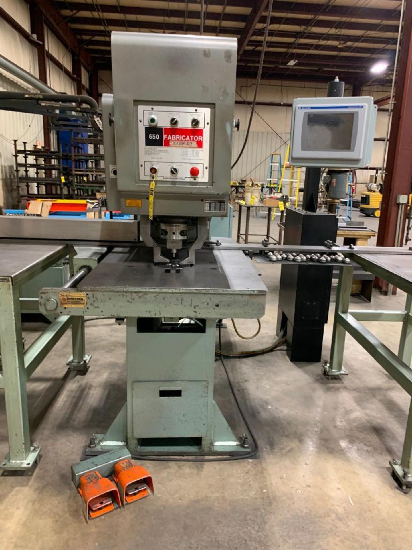 Esterline Whitney 650 Fabricator Punch Press, Allen-Bradley PanelView ...