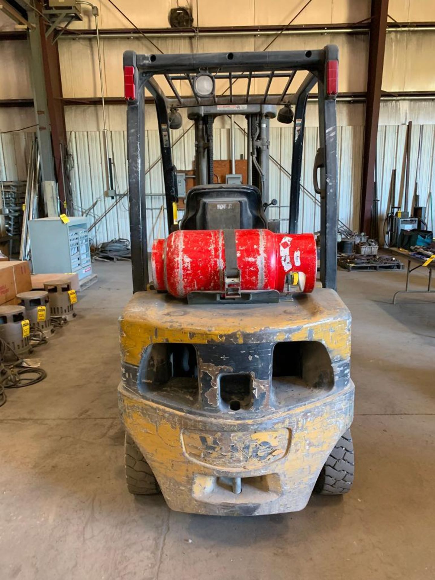 Yale 5,000 LB. Capacity LPG Forklift, Model GLP050VX, 3-Stage Mast, 189 ...