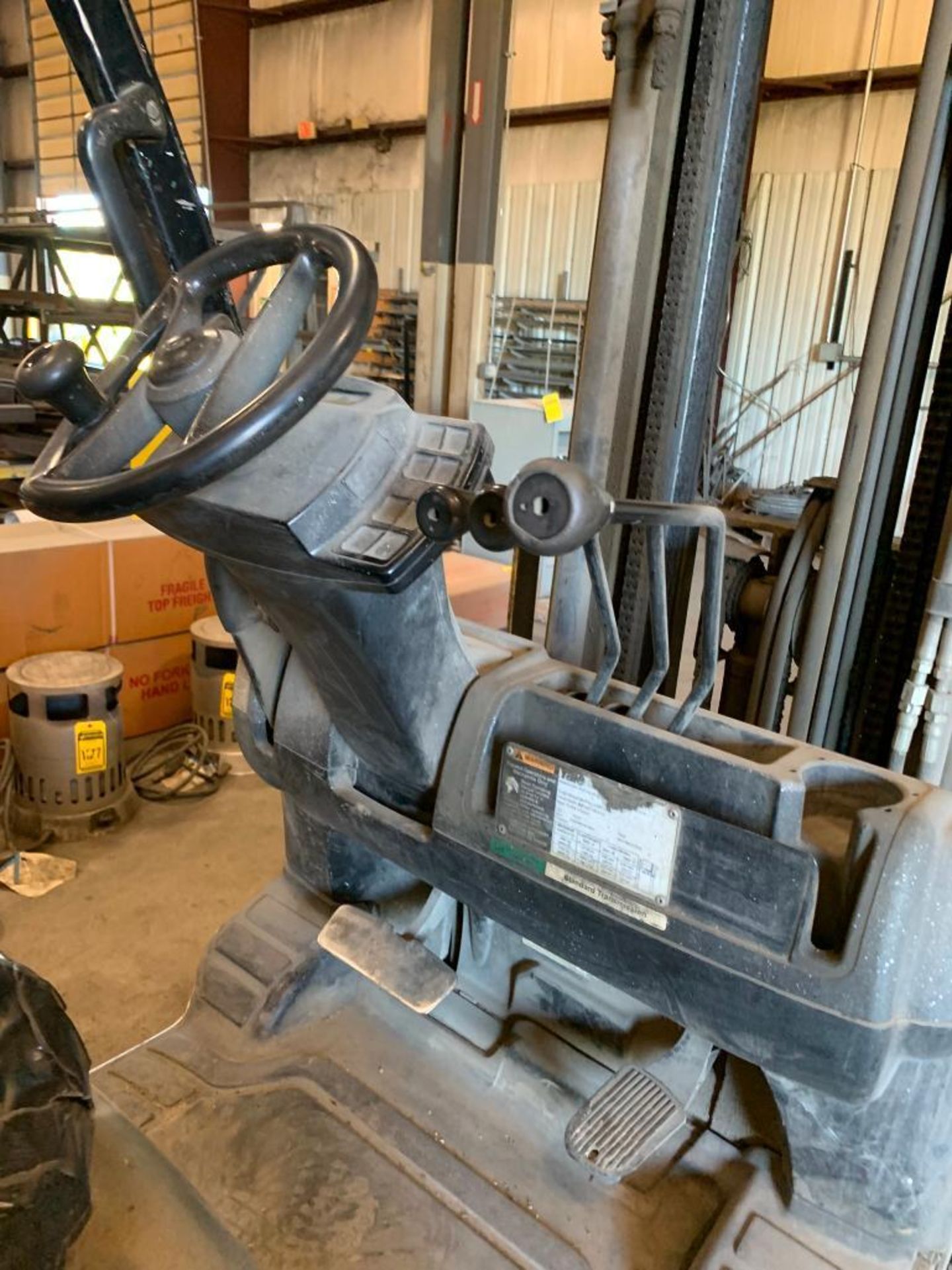 Yale 5,000 LB. Capacity LPG Forklift, Model GLP050VX, 3-Stage Mast, 189 ...