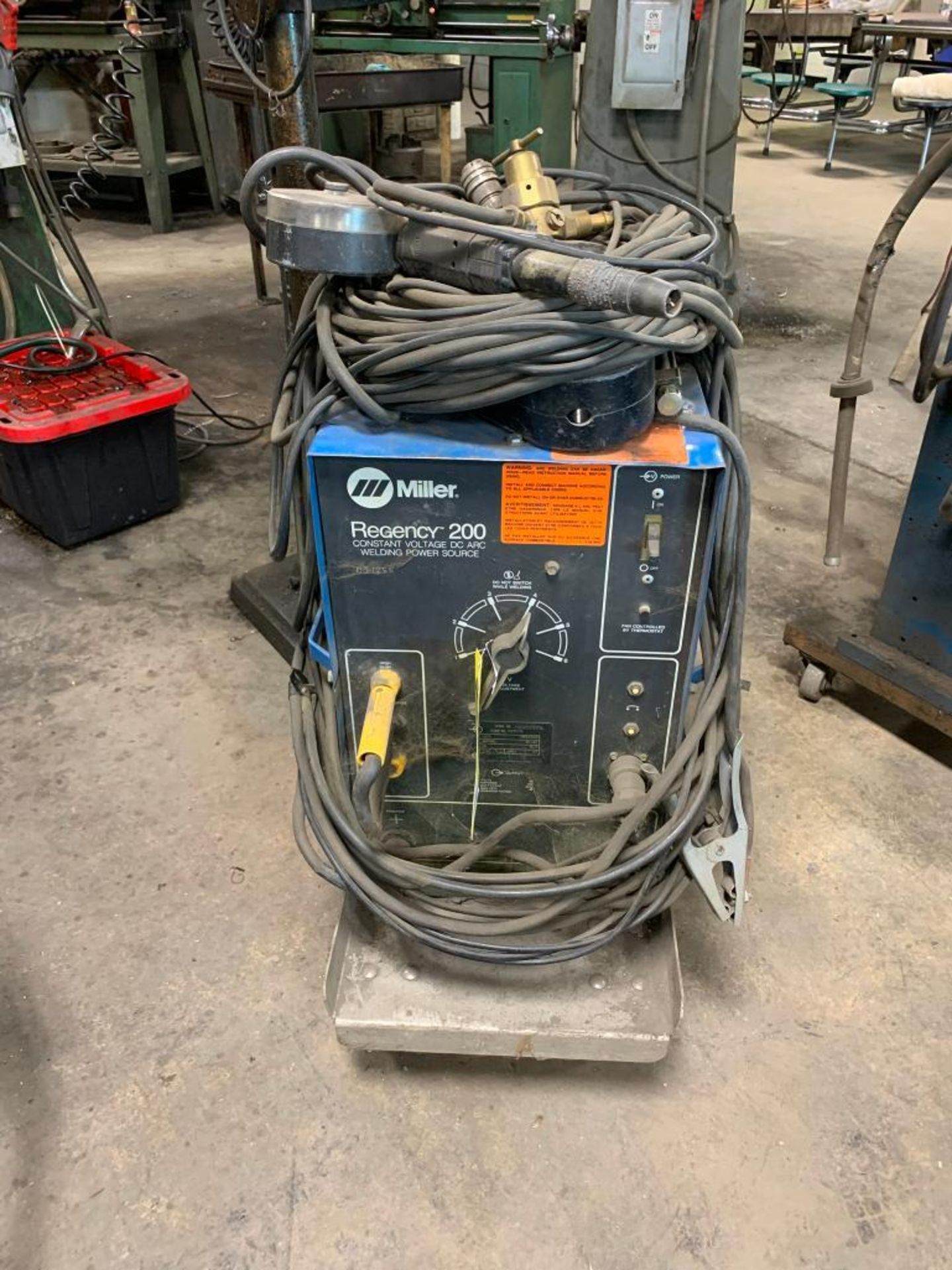 Miller Regency 200 CV D/C Arc Welding Power Source, S/N JK652594