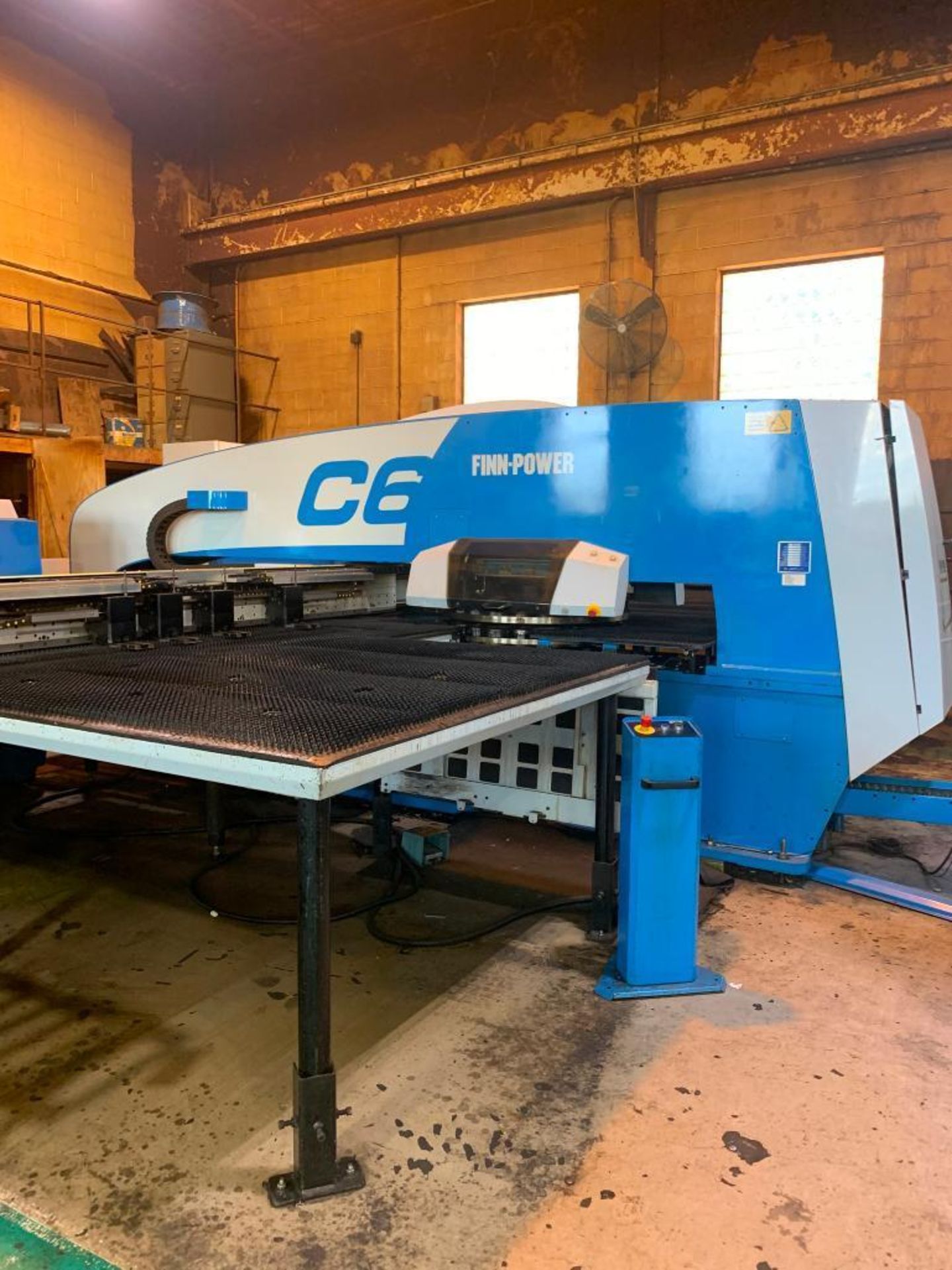 Finn Power C-6 33-Ton CNC Turret Punch, S/N 12.1-C6222806, 2006, w ...