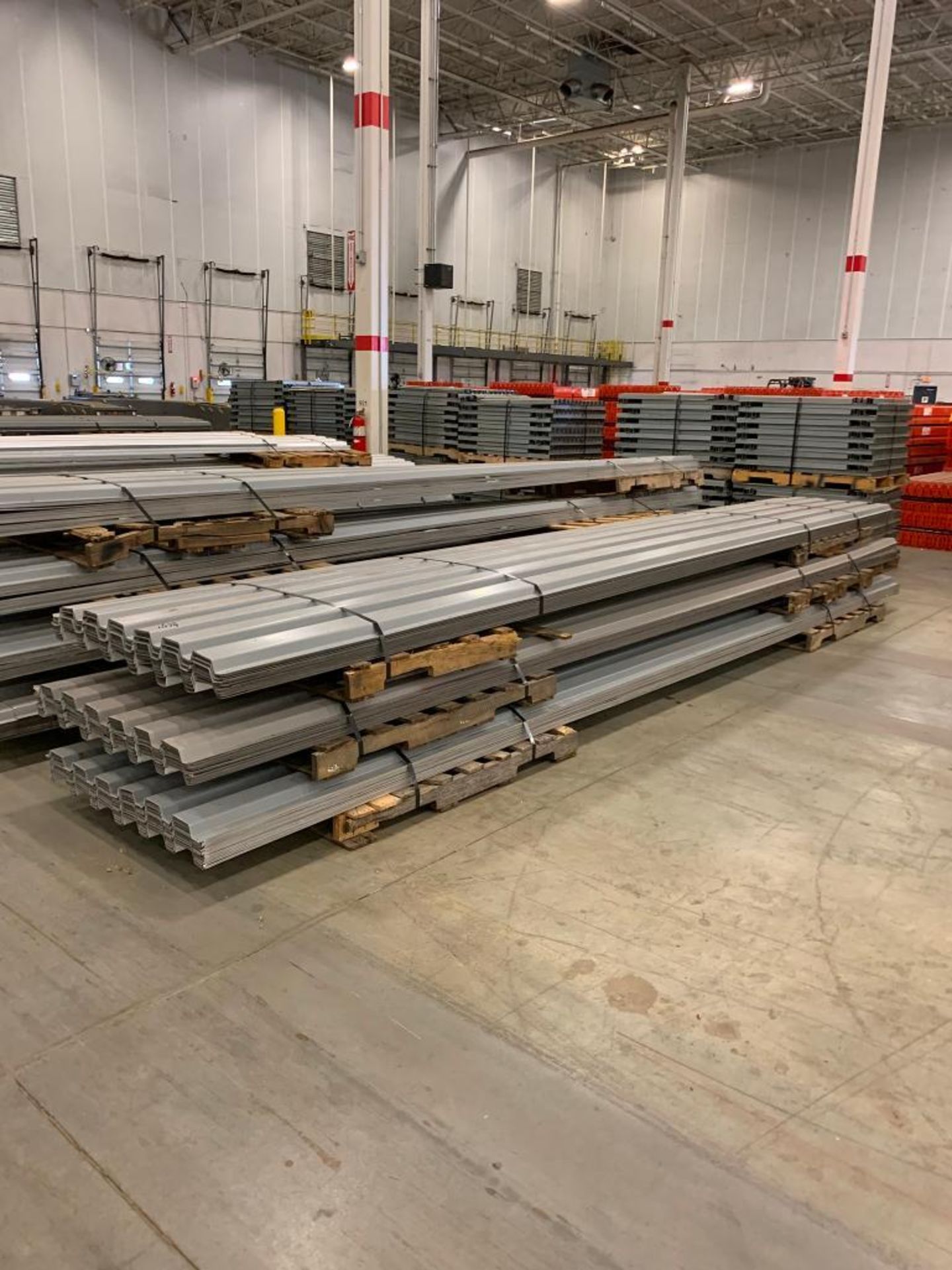 (4) Stacks of 246" x 37-1/2" Roll Formed Metal Panels ($100 Loading fee ...