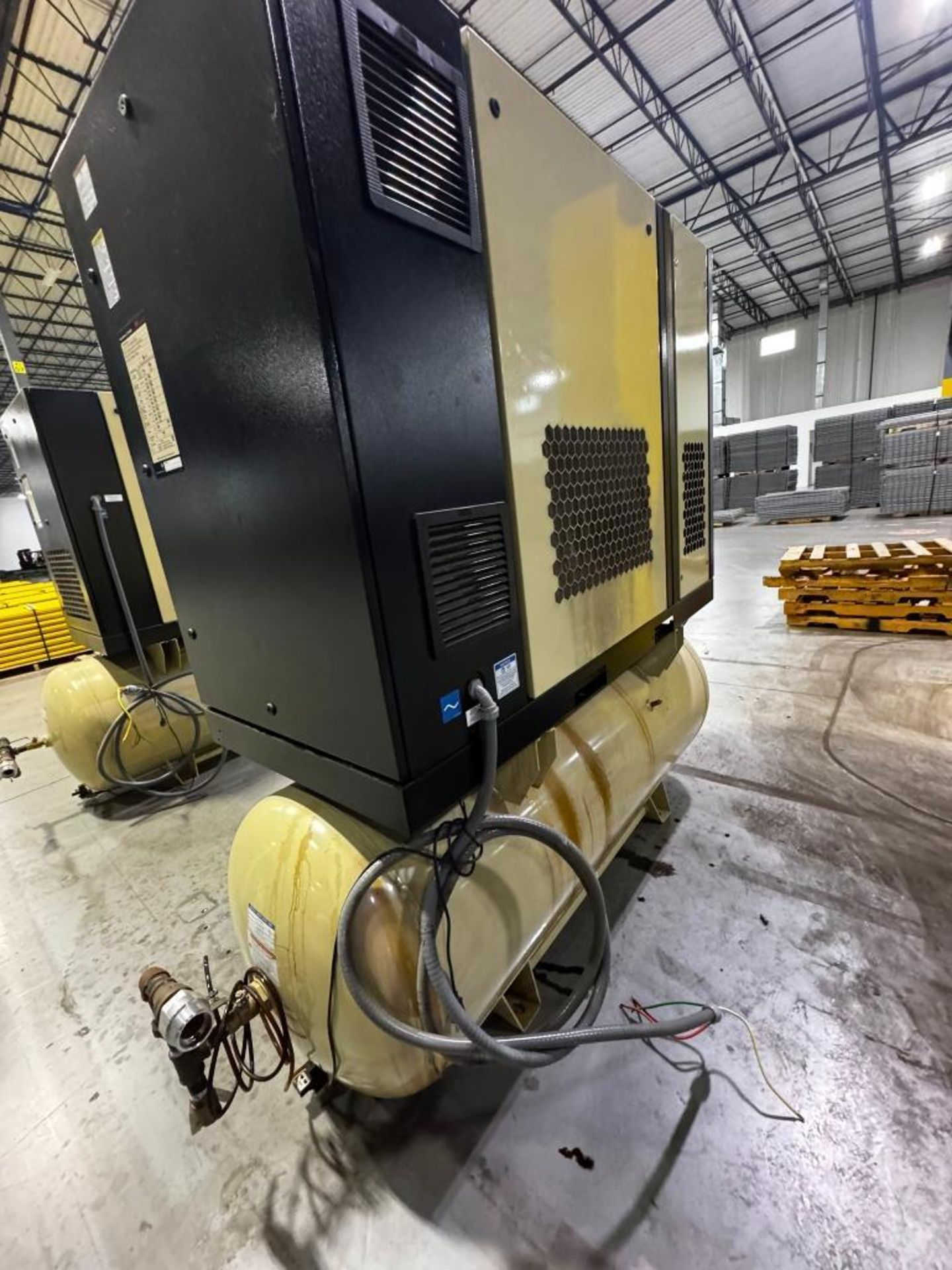 Ingersoll Rand Rotary Screw Air Compressor, 460 V, 3 PH, Model RS22N ...