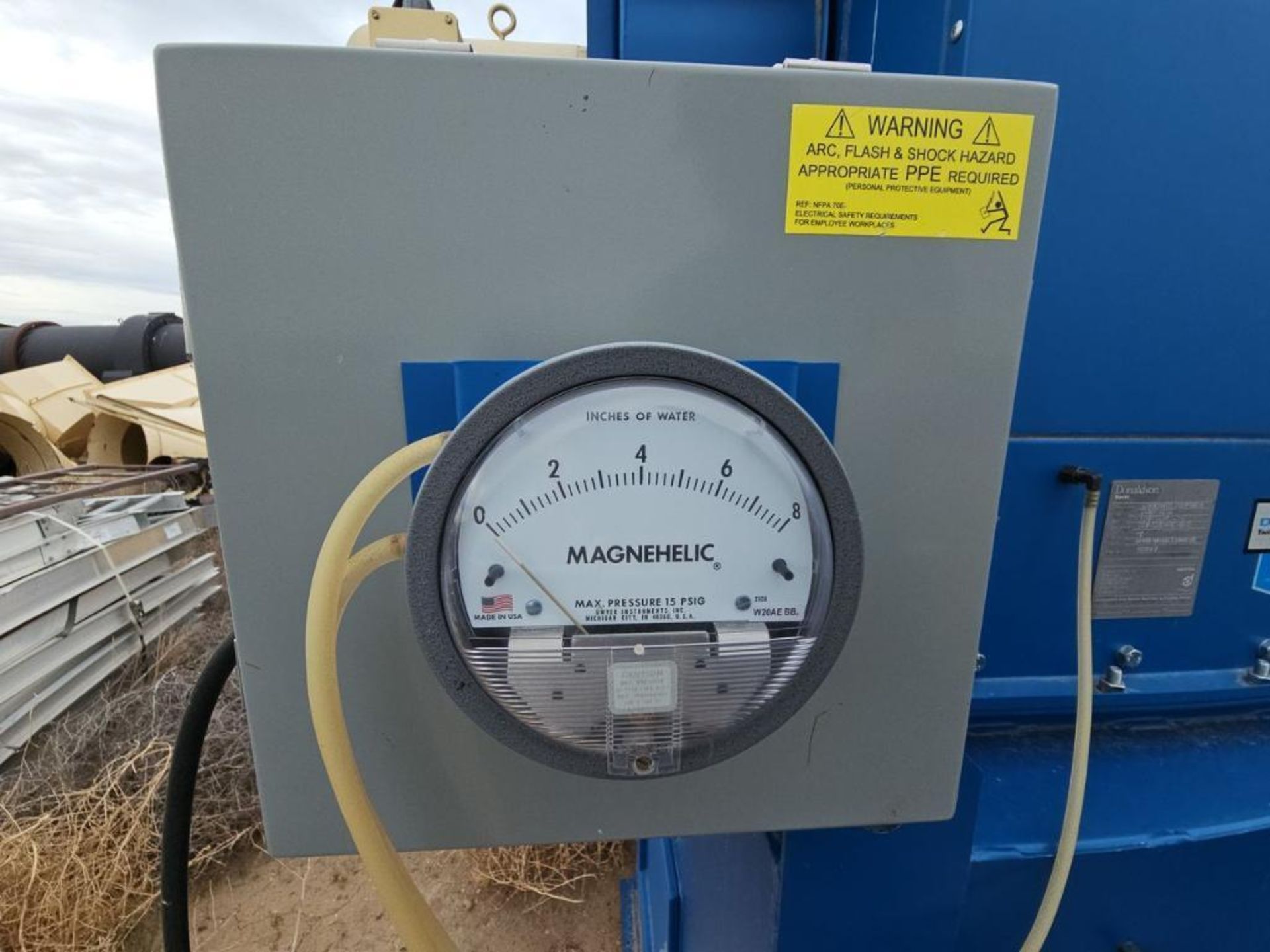 (3) Donaldson DLMV45/15 Dust Collector Torit Dallamatic Insertable ...