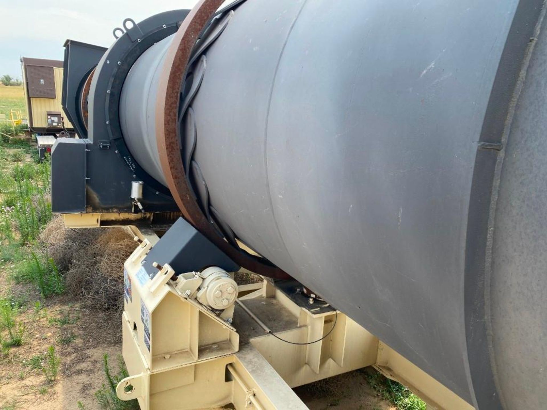 2019 Astec PAD-738F-SP 7' X 38' Mobile Rotary Dryer Mounted on 3-Axle ...