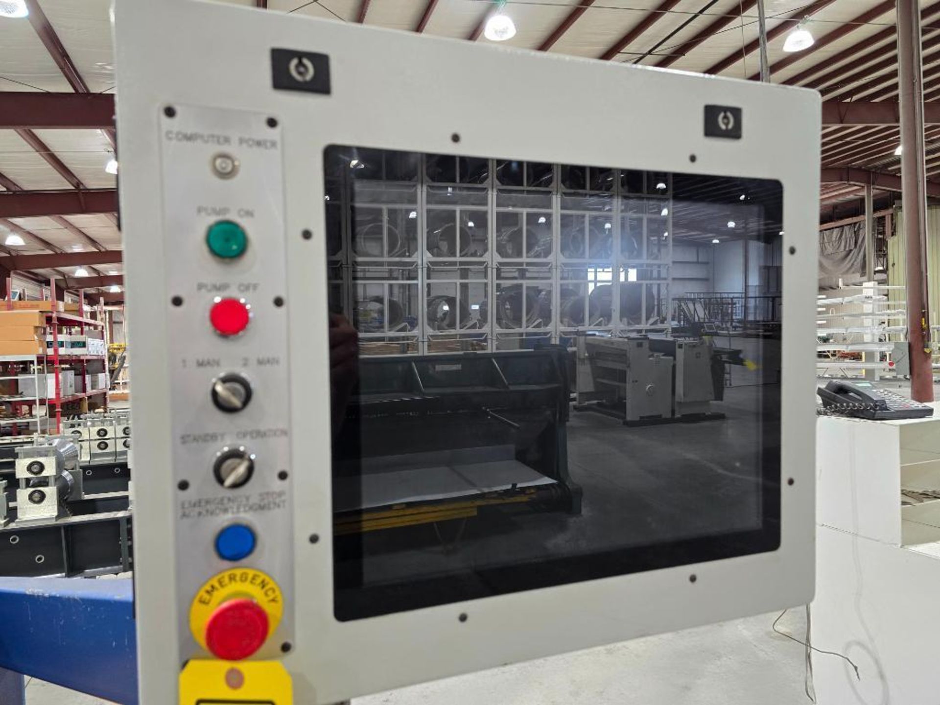 2007 Thalmann CNC Cutting/Bending Brake, Model ZR-150, S/N 08481, 14-20 ...