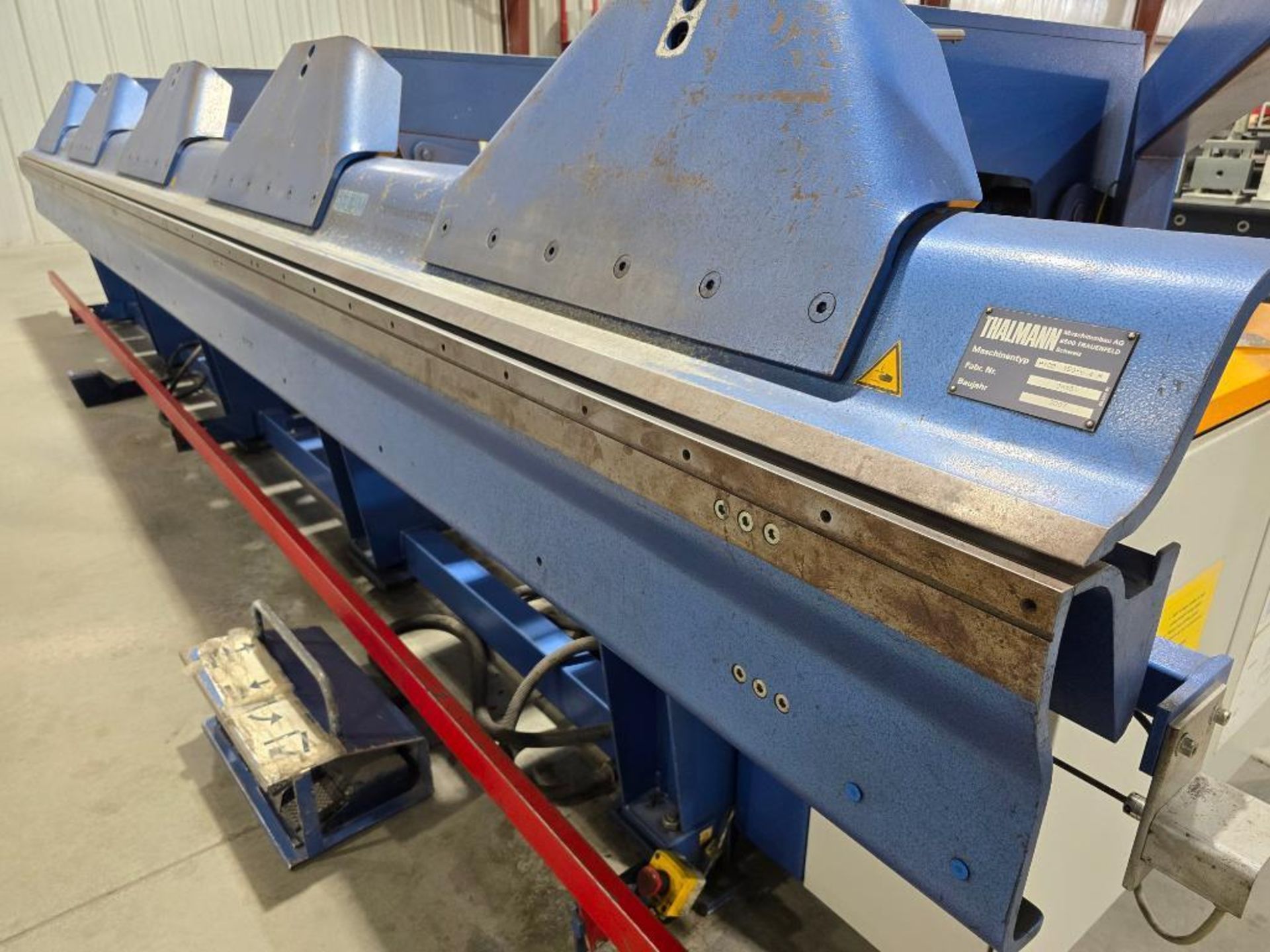 2007 Thalmann CNC Cutting/Bending Brake, Model ZR-150, S/N 08481, 14-20 ...