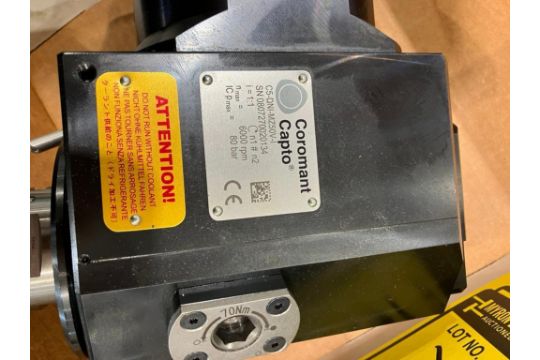 Coromant Capto Live RT Angle Tool Holder (Used on Mazak 350MSY/MY CNC ...