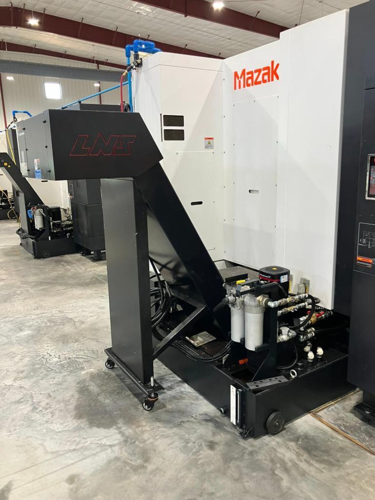 Mazak HCN-5000 4-Axis CNC Horizontal Machining Center, w/ 24-Station ...