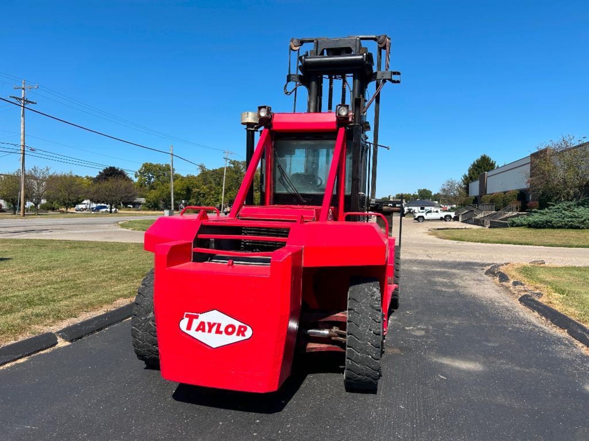 Taylor 35,000-LB. Capacity Forklift, Model THDH-350L, S/N S-Z7-28647 ...